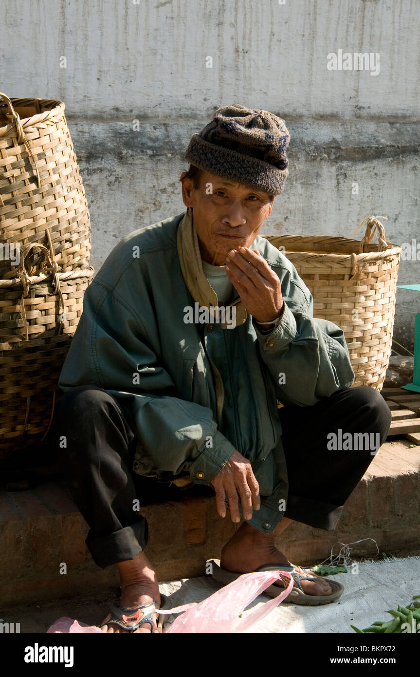 Character of lao man hi-res stock photography and images - Alamy