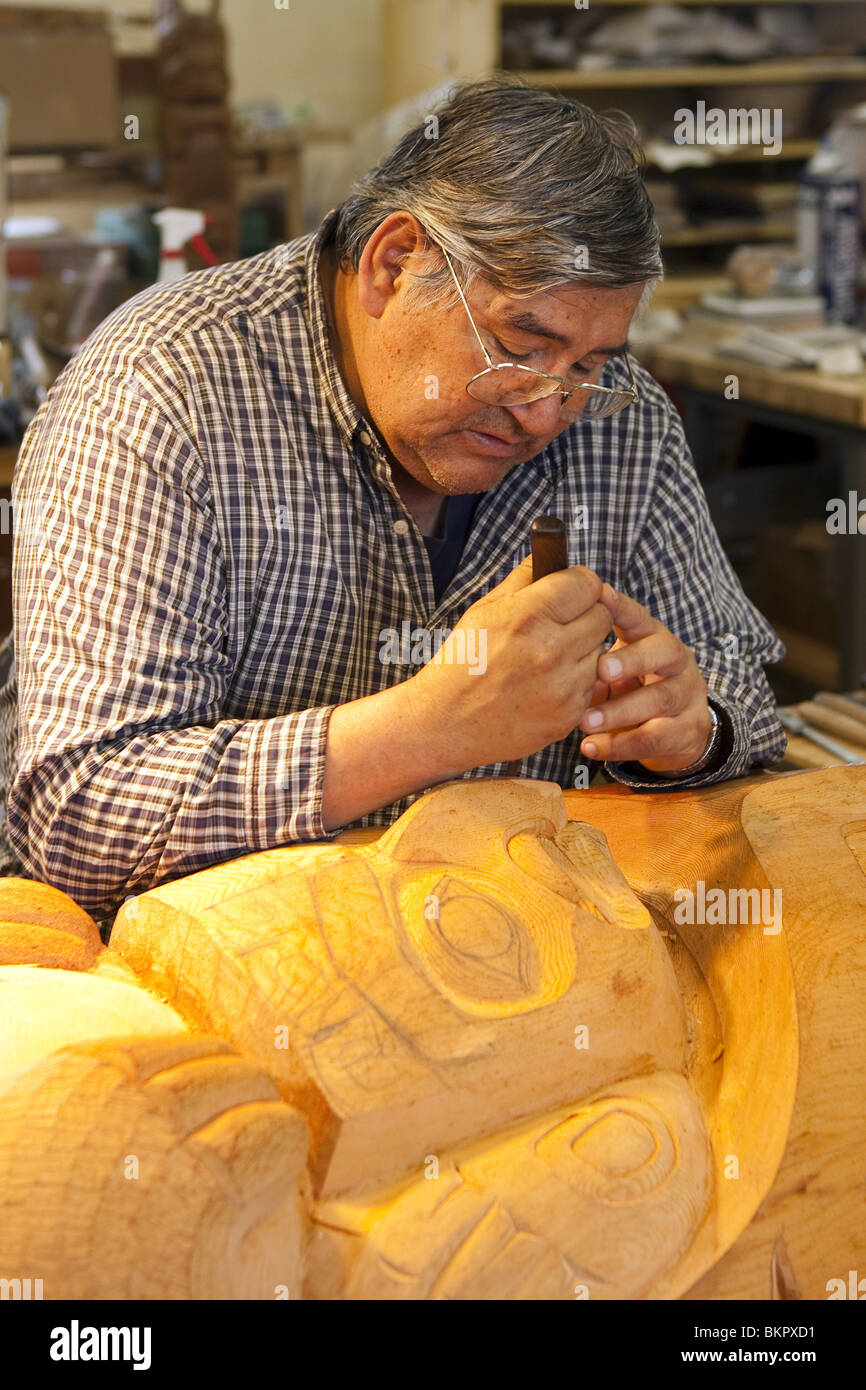 Native alaskan person alaska hi-res stock photography and images - Alamy