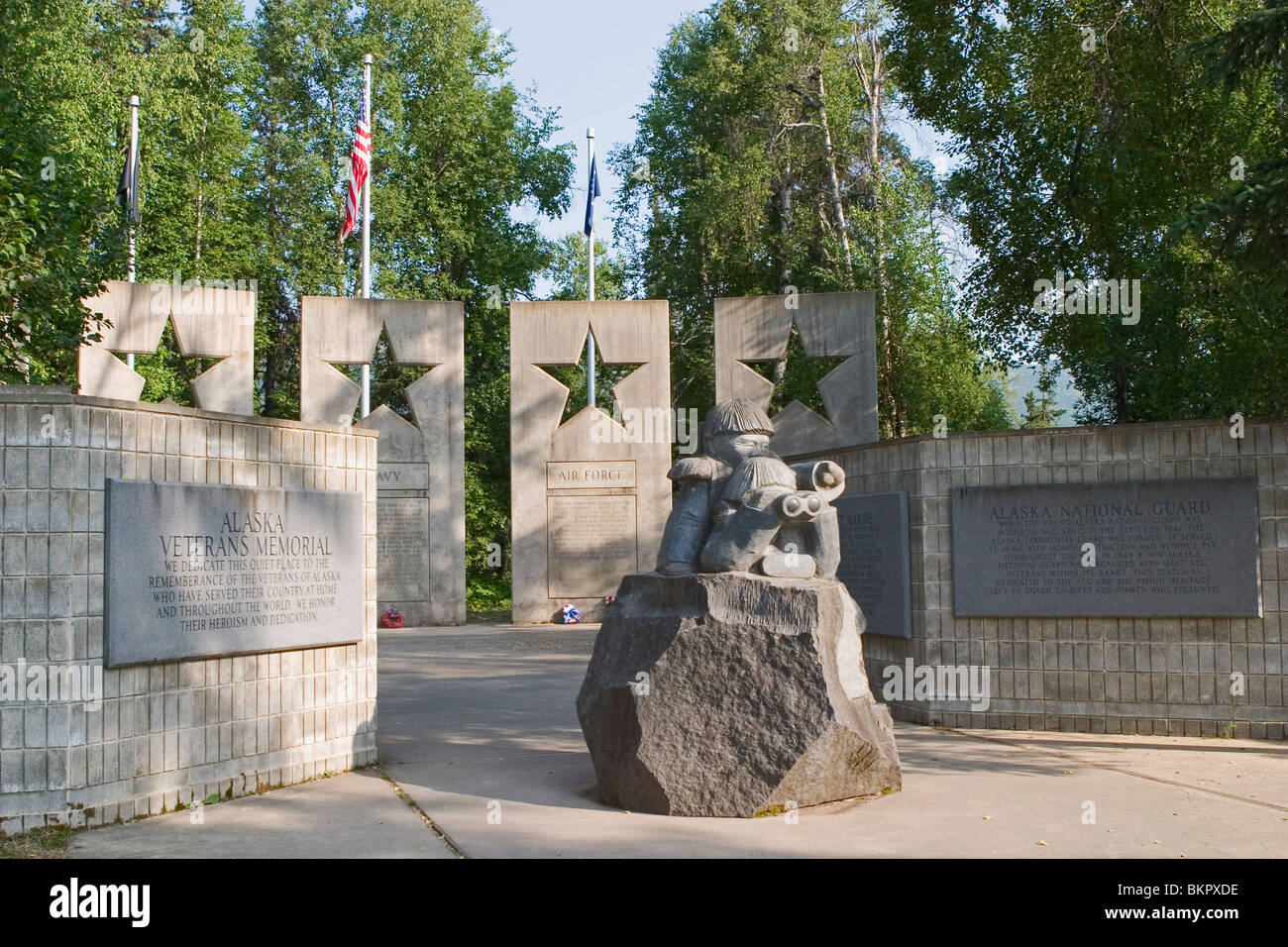 Alaska veterans memorial hi-res stock photography and images - Alamy