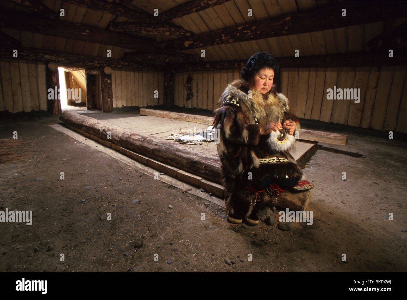 Alaska Native Heritage Center Anchorage High Resolution Stock ...