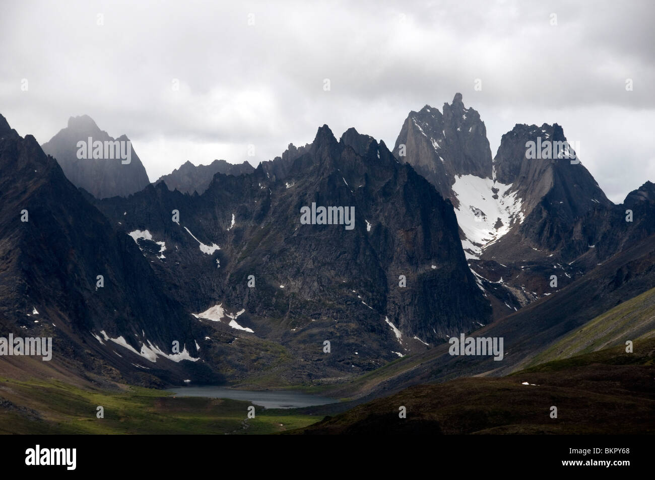View of Mount Monolith from Grizzly Lake Trail, Tombstone Territorial ...