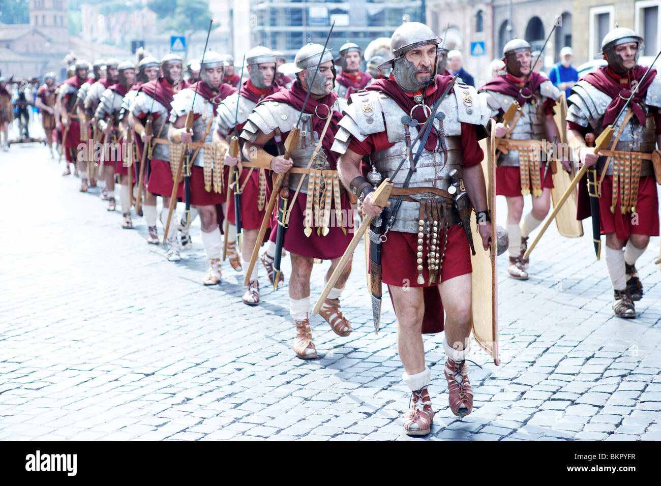 History-Roman re-enactors festival Stock Photo - Alamy