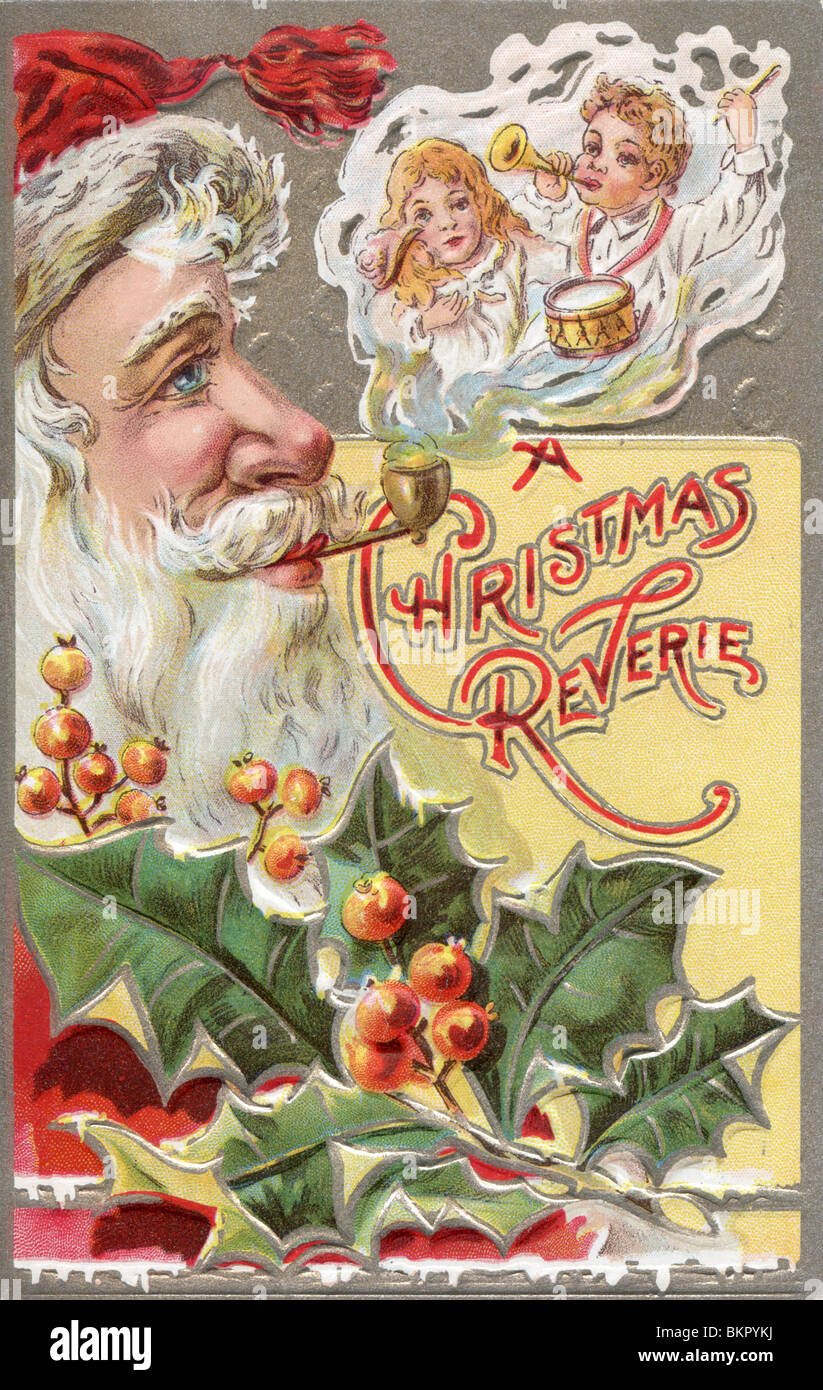 Father christmas and drawing hi-res stock photography and images - Alamy