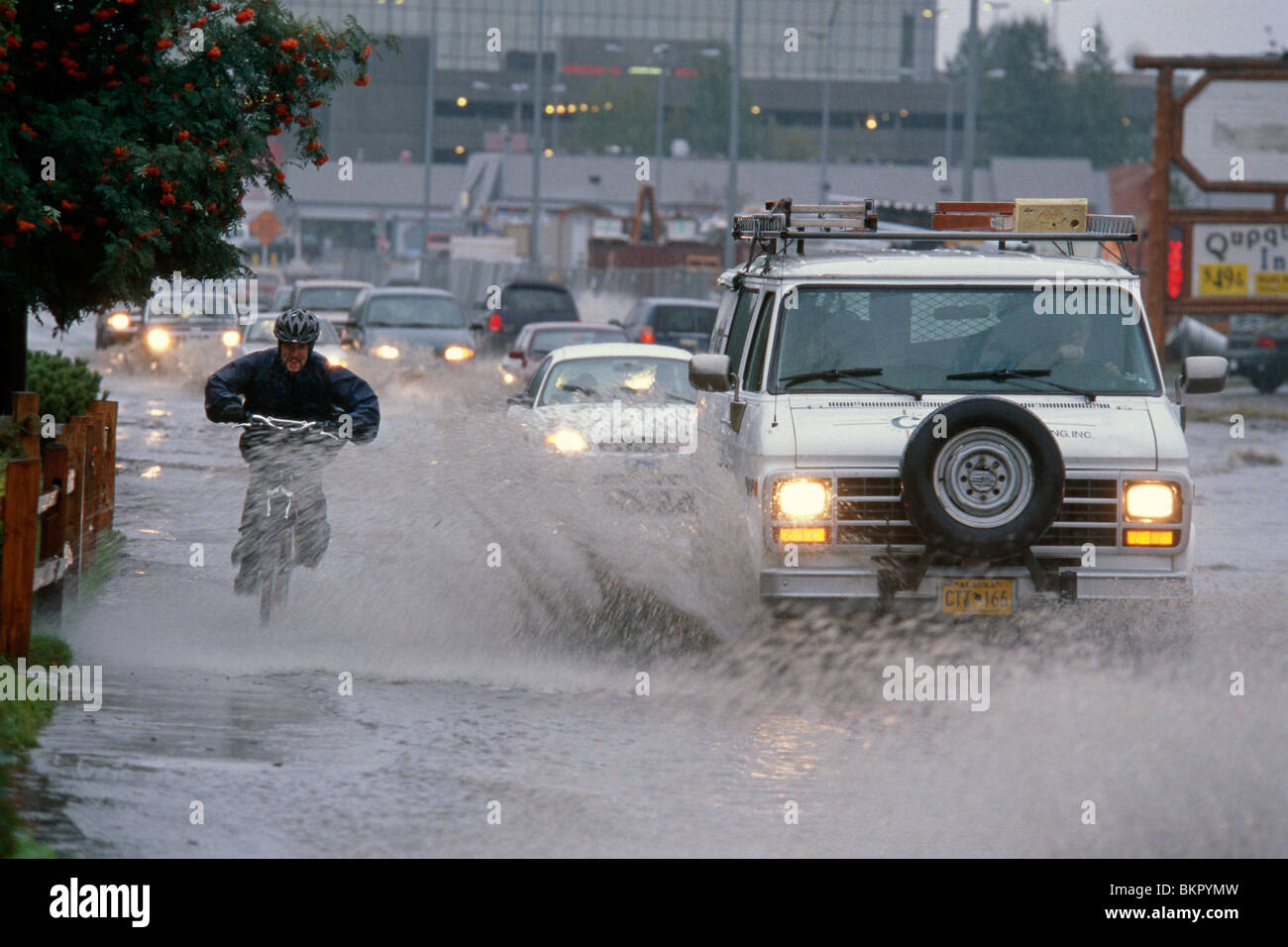 Person splashed car hi-res stock photography and images - Alamy