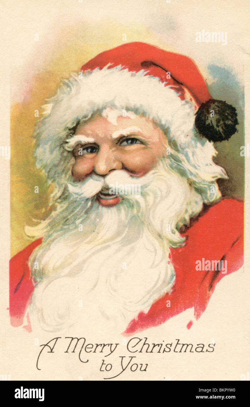 Father christmas illustration hi-res stock photography and images - Alamy