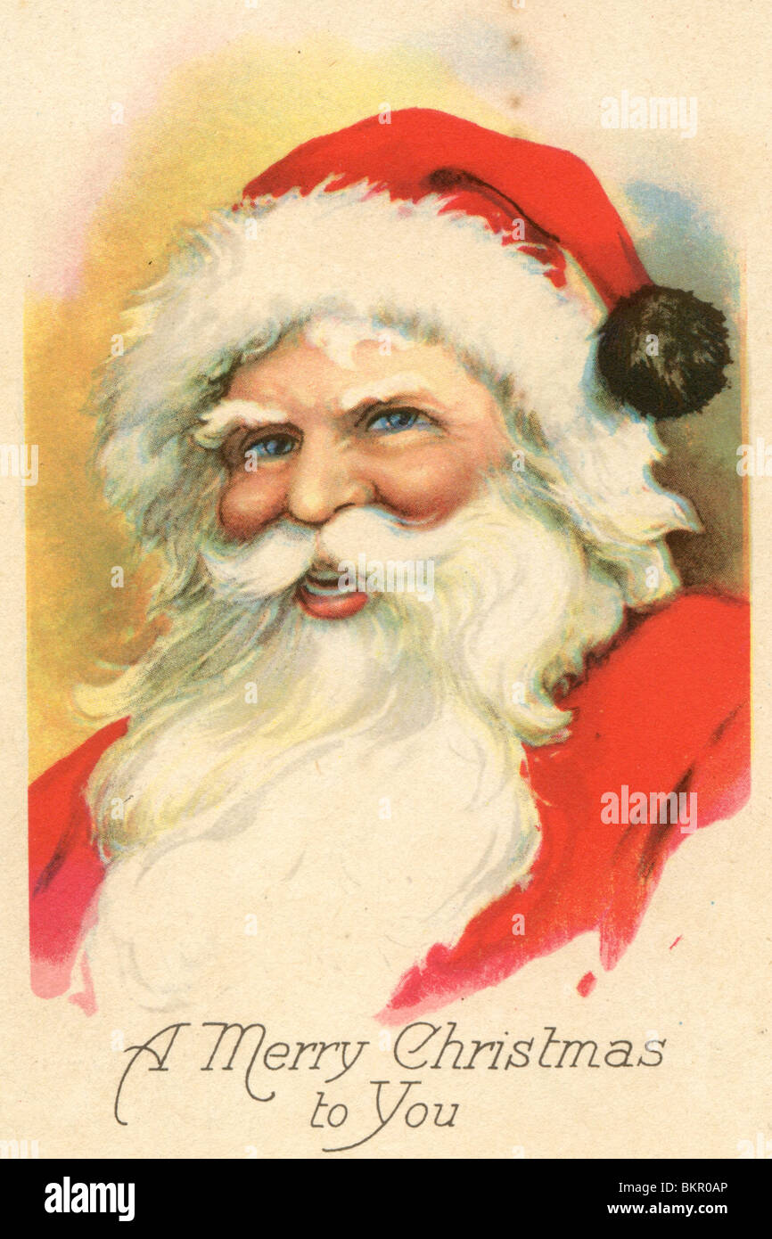 Father christmas illustration hi-res stock photography and images - Alamy