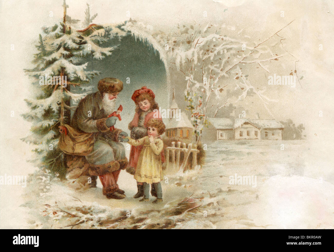 Delivering christmas presents hi-res stock photography and images - Alamy