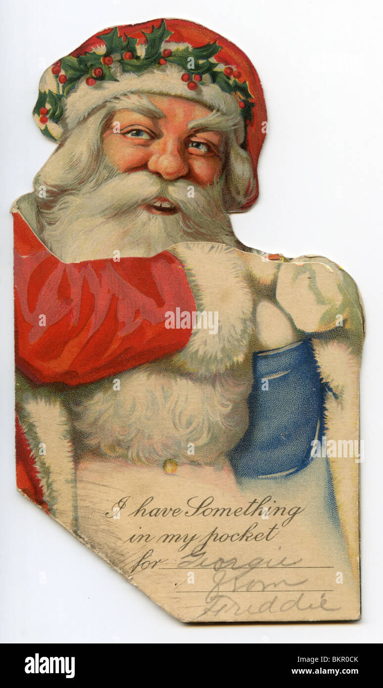 Father christmas and painting hi-res stock photography and images - Alamy