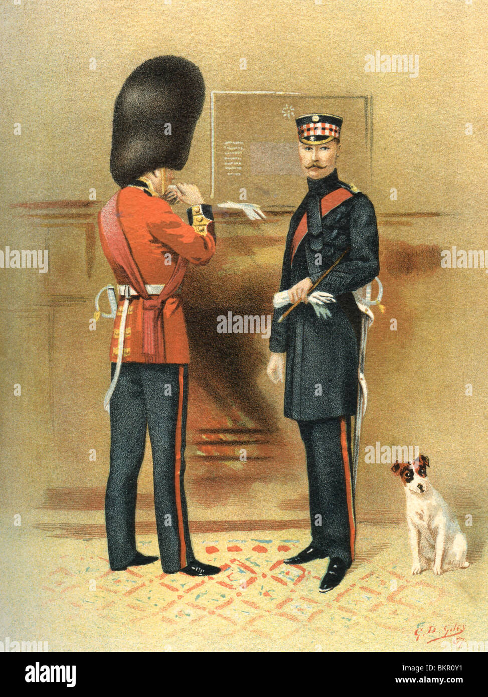 Scots guard war hi-res stock photography and images - Alamy