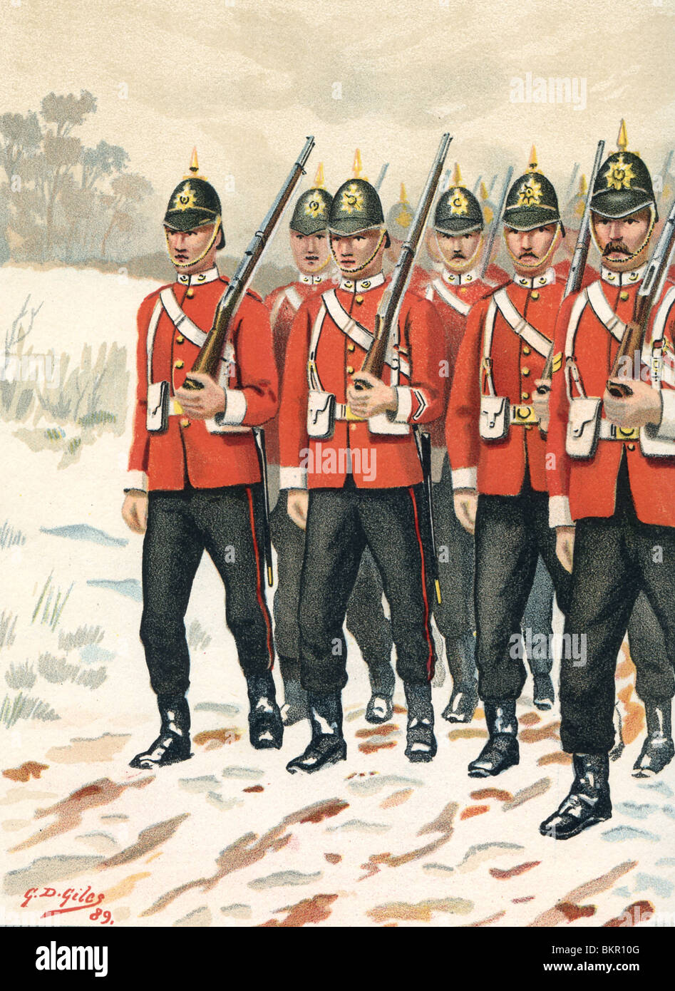 Light Infantry High Resolution Stock Photography and Images - Alamy