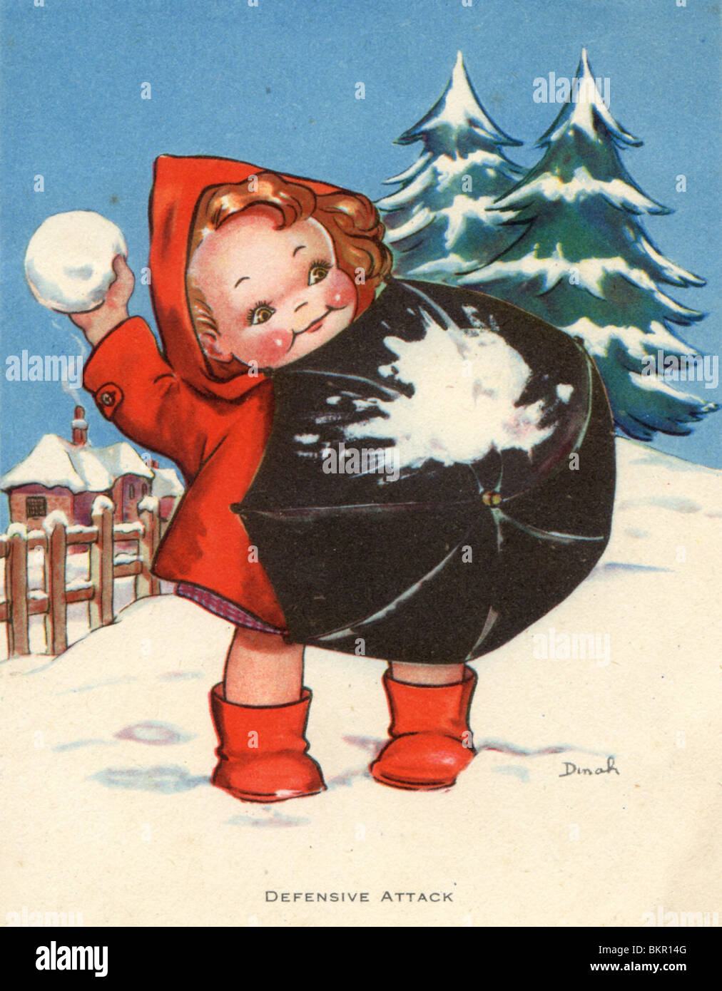 Snow attack hi-res stock photography and images - Alamy