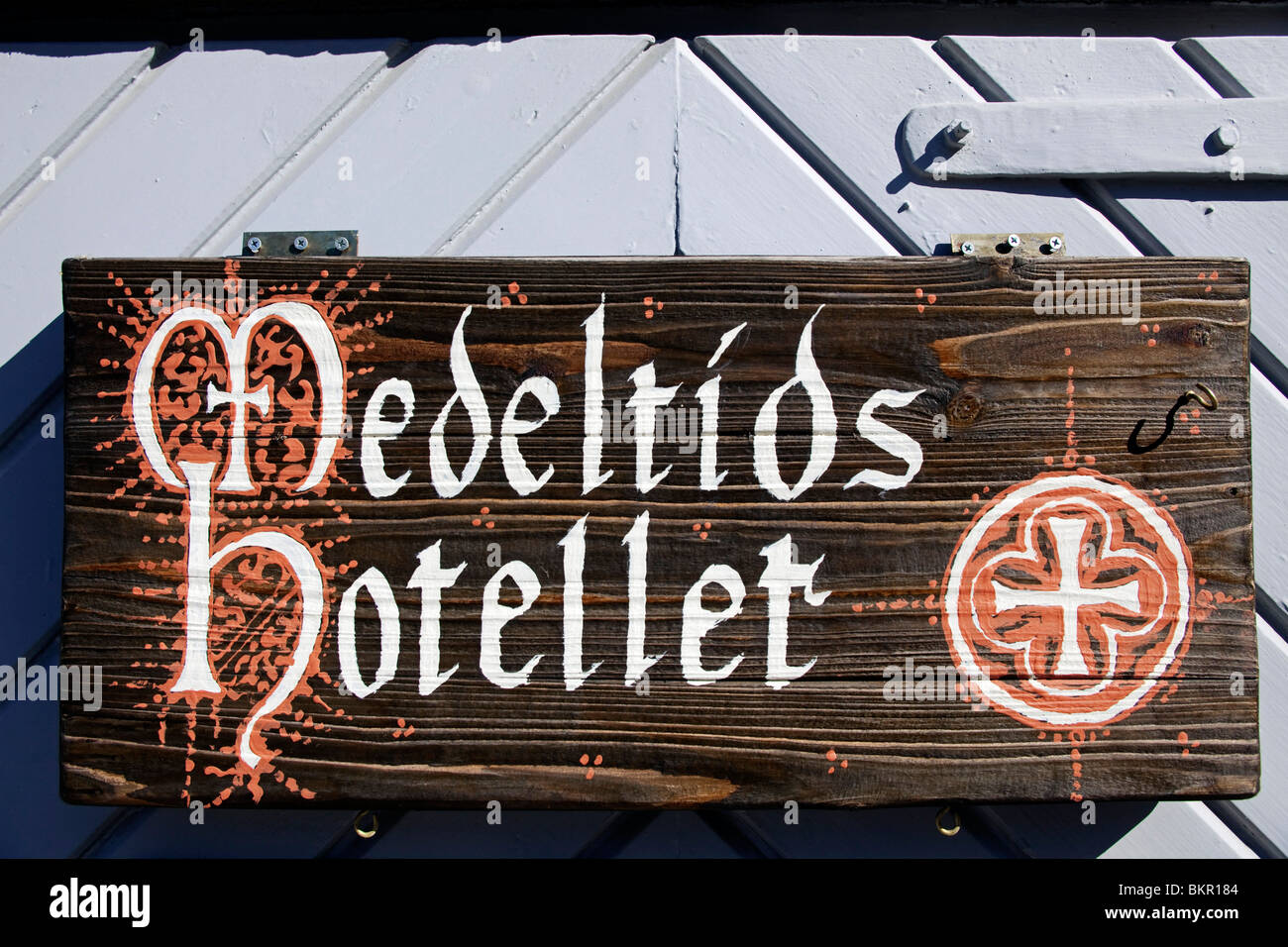 Sweden, Island of Gotland, Visby. The Medieval Hotel is a small ...