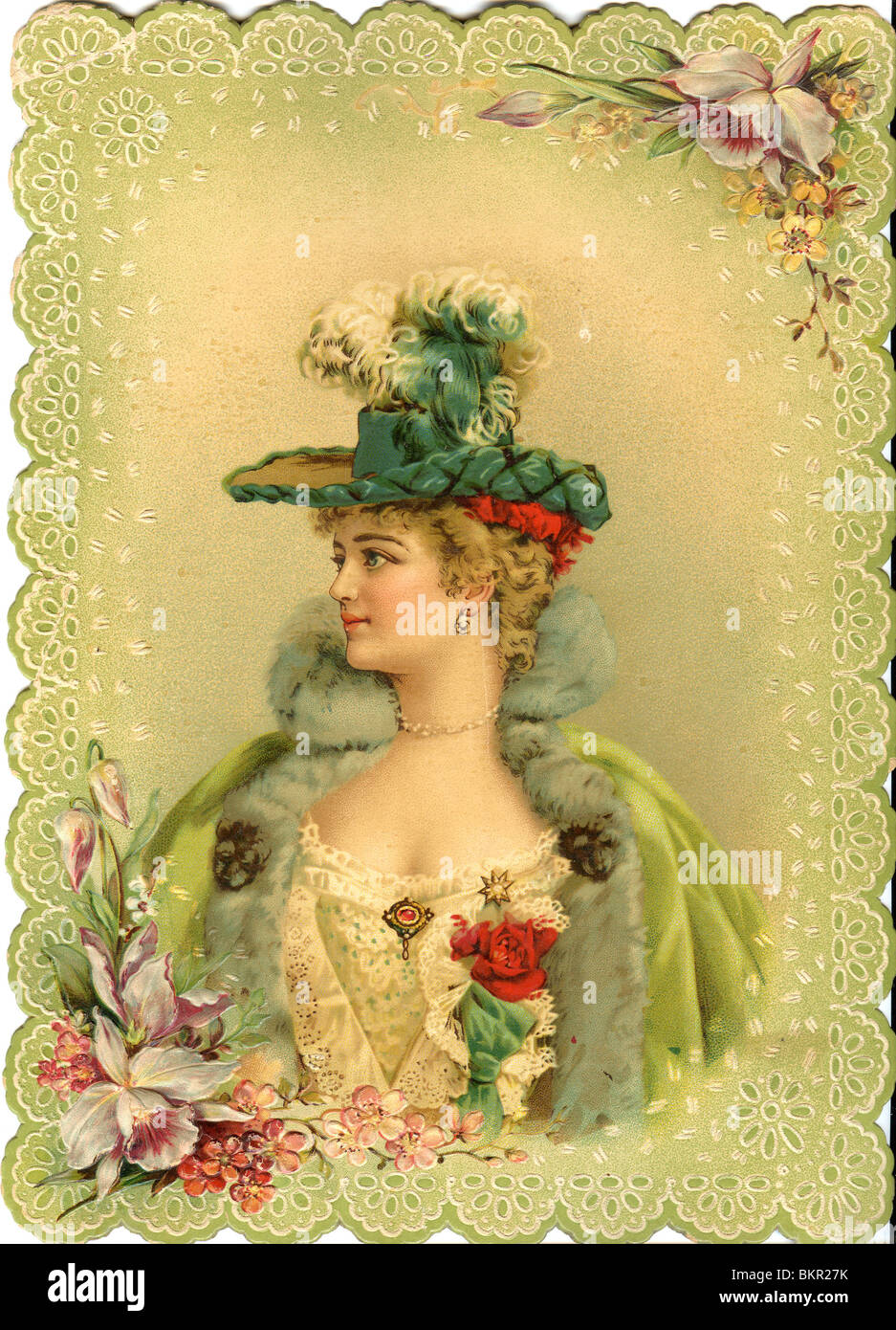 Feather in hat hi-res stock photography and images - Alamy