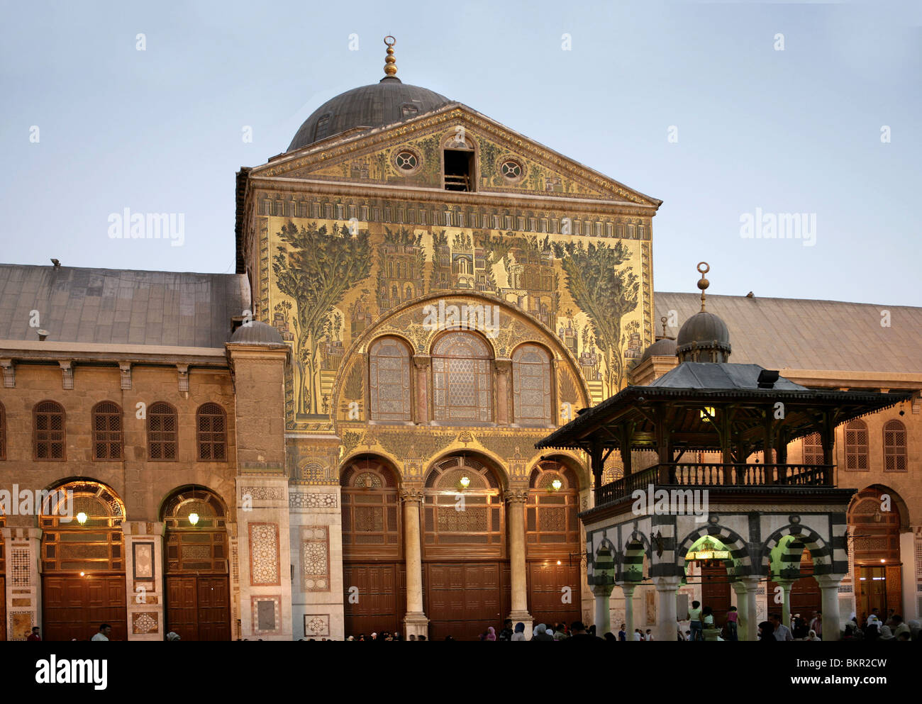 Umayyad Mosque Damascus Decoration High Resolution Stock Photography ...