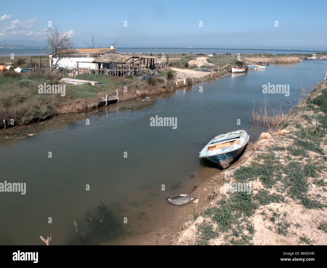 El Fangar, Ebre Delta. Catalunya, Spain, April 2010 Stock Photo - Alamy