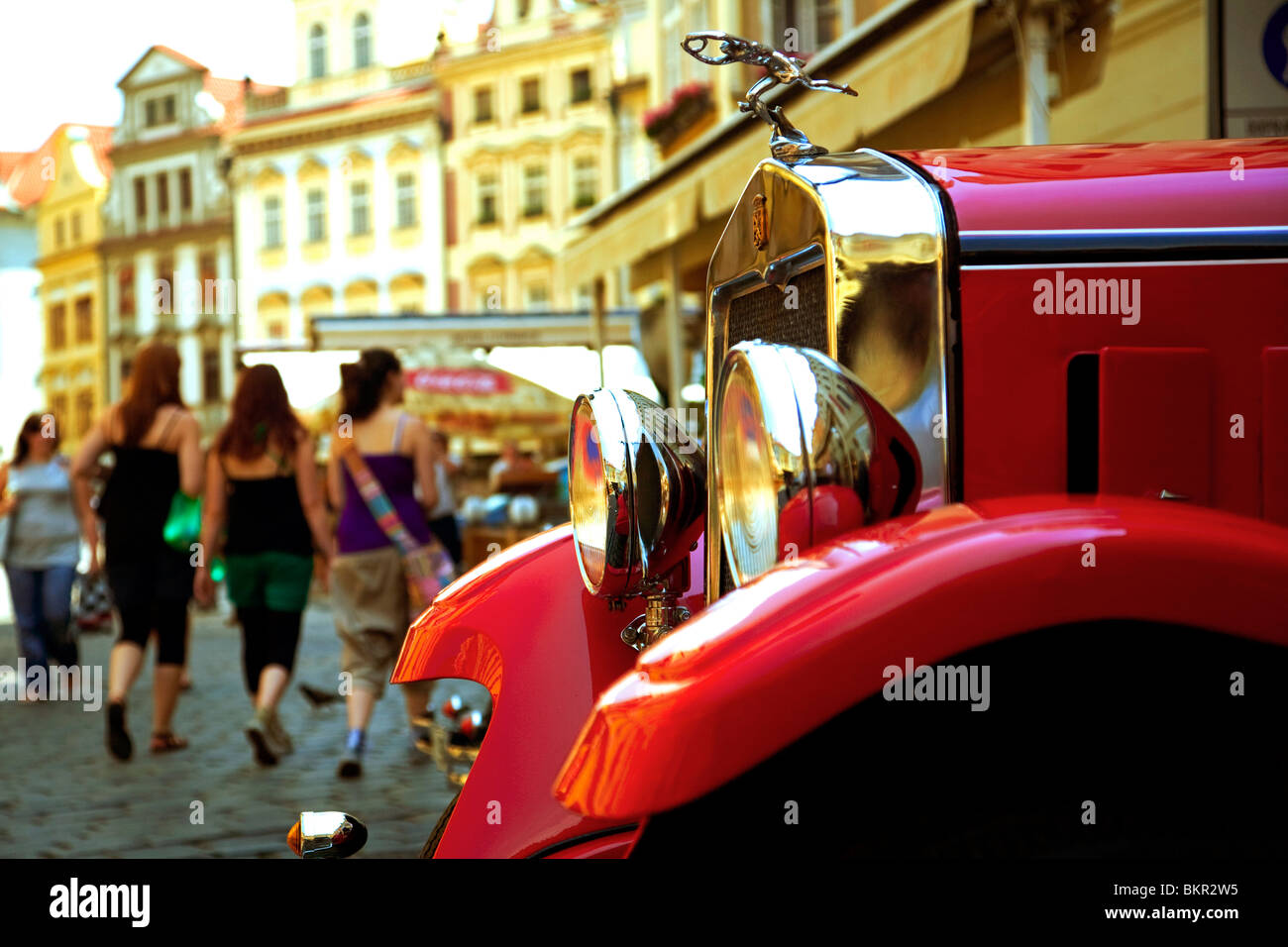 Prague vintage car hi-res stock photography and images - Alamy