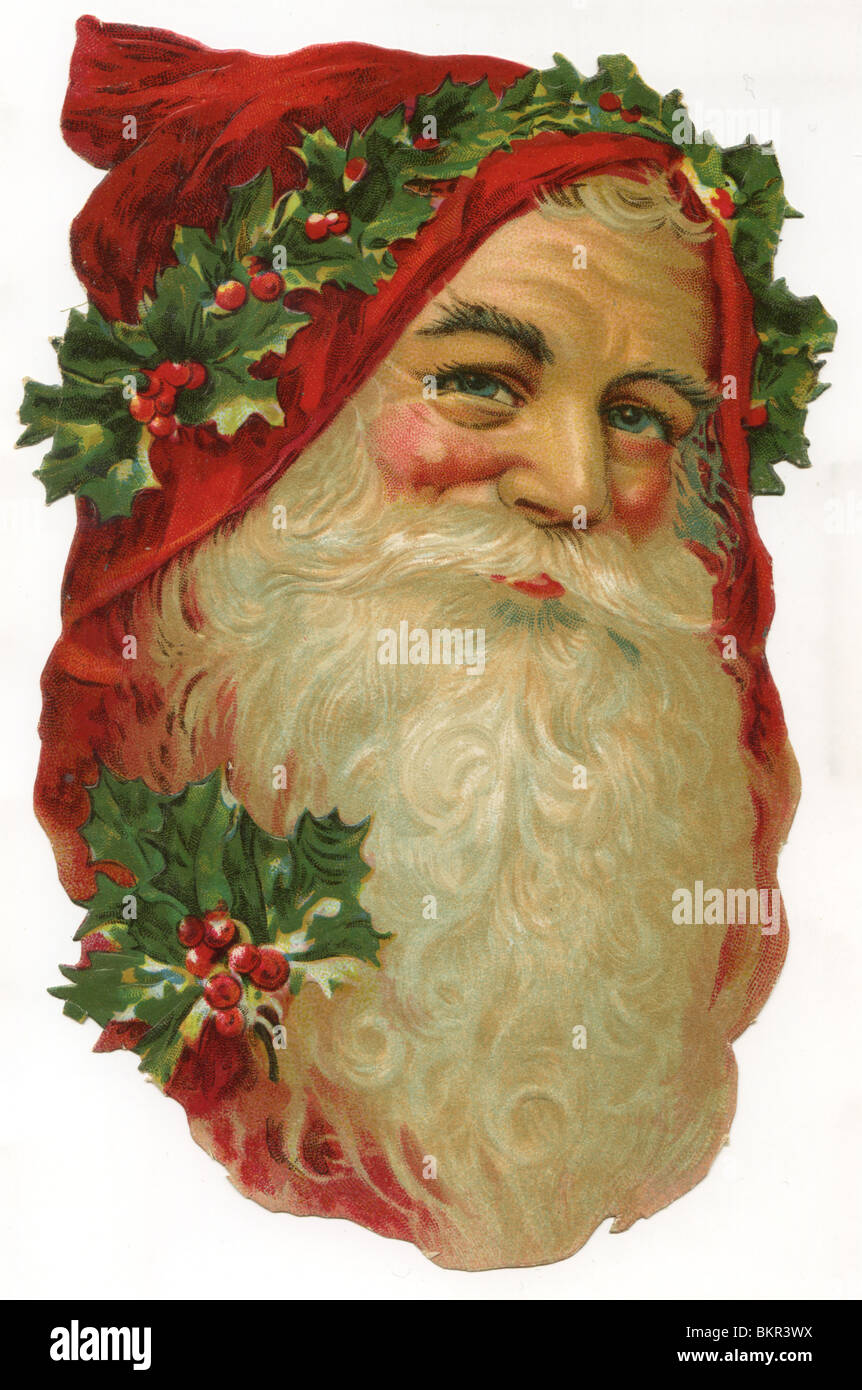 1800 1899 father christmas hi-res stock photography and images - Alamy