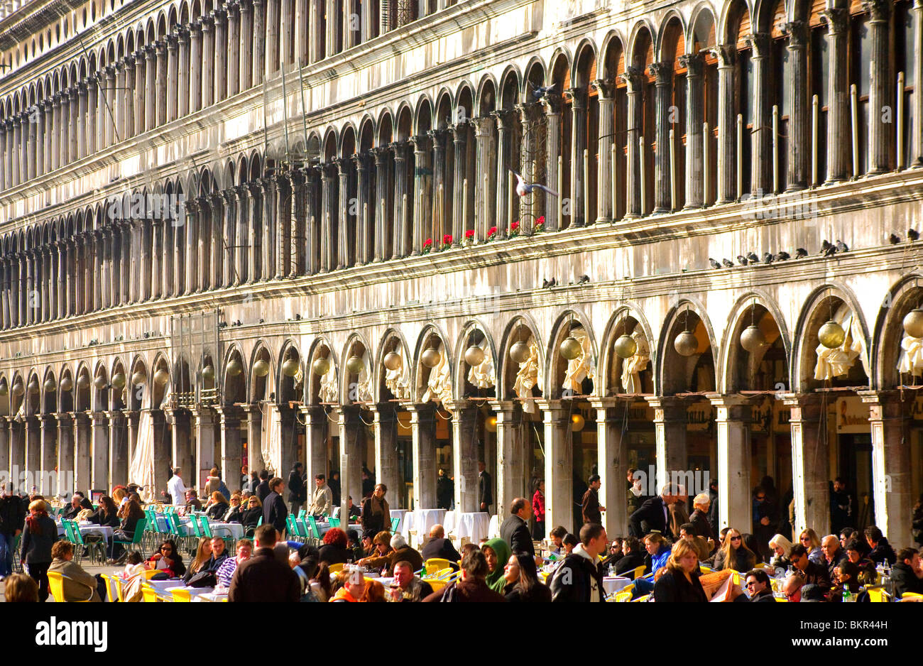 Italy, Veneto, Venice; Piazza San Marco one of the most beautiful ...