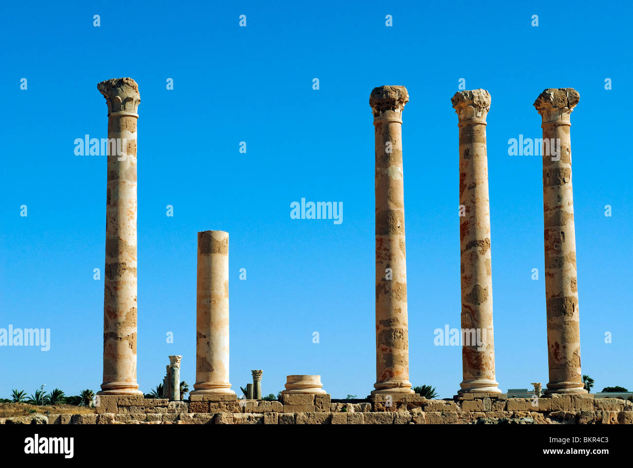 Sabratha libya roman ruins mosaic hi-res stock photography and images - Alamy