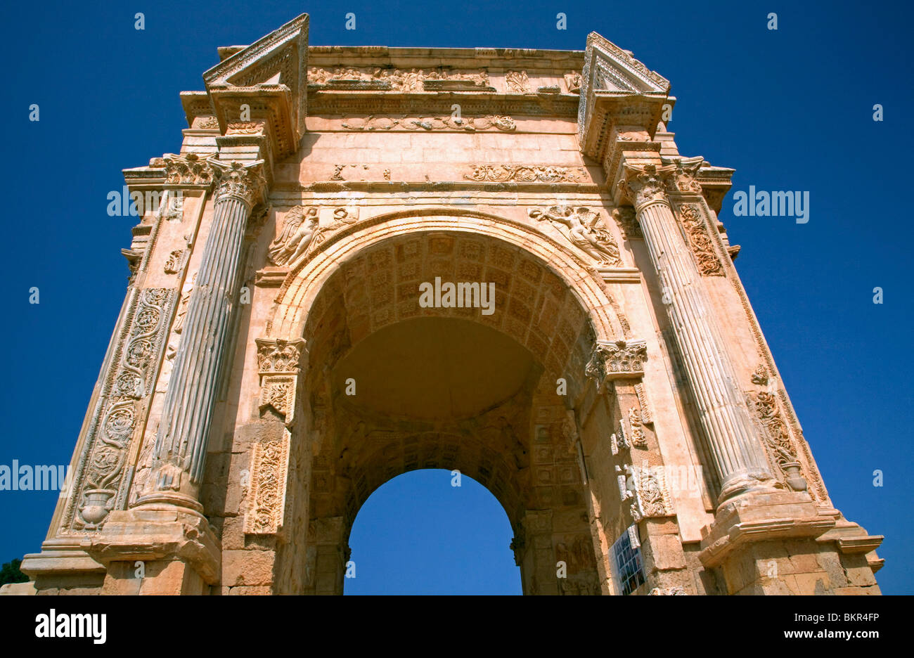 Libya tripolitania khums arch septimus hi-res stock photography and ...