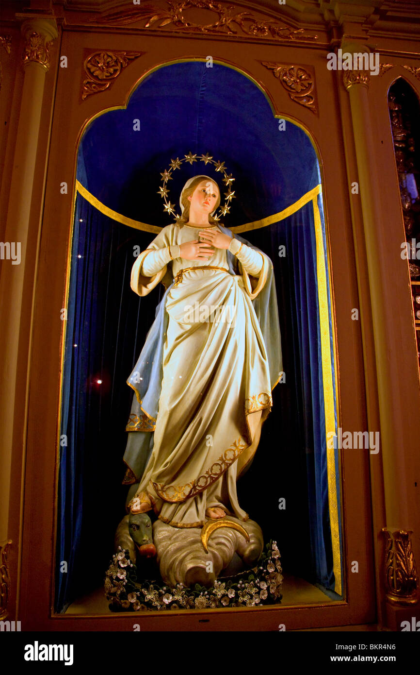 Malta statue madonna in main hi-res stock photography and images - Alamy