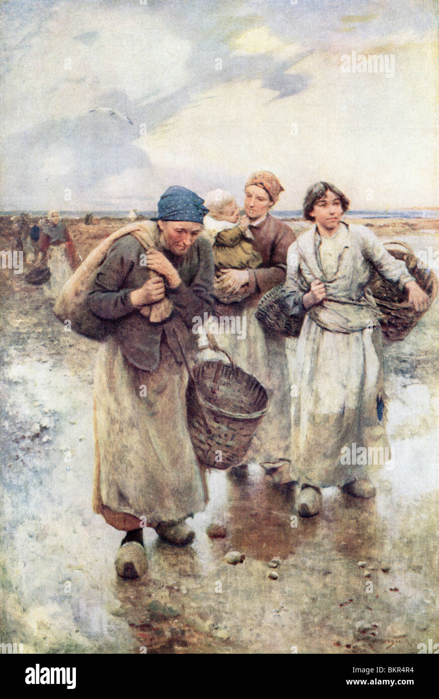 Bread Winners. Women out Working Stock Photo - Alamy