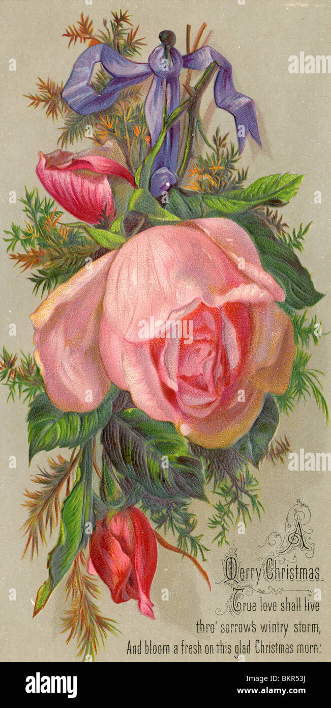 Victorian religious christmas cards hi-res stock photography and images ...