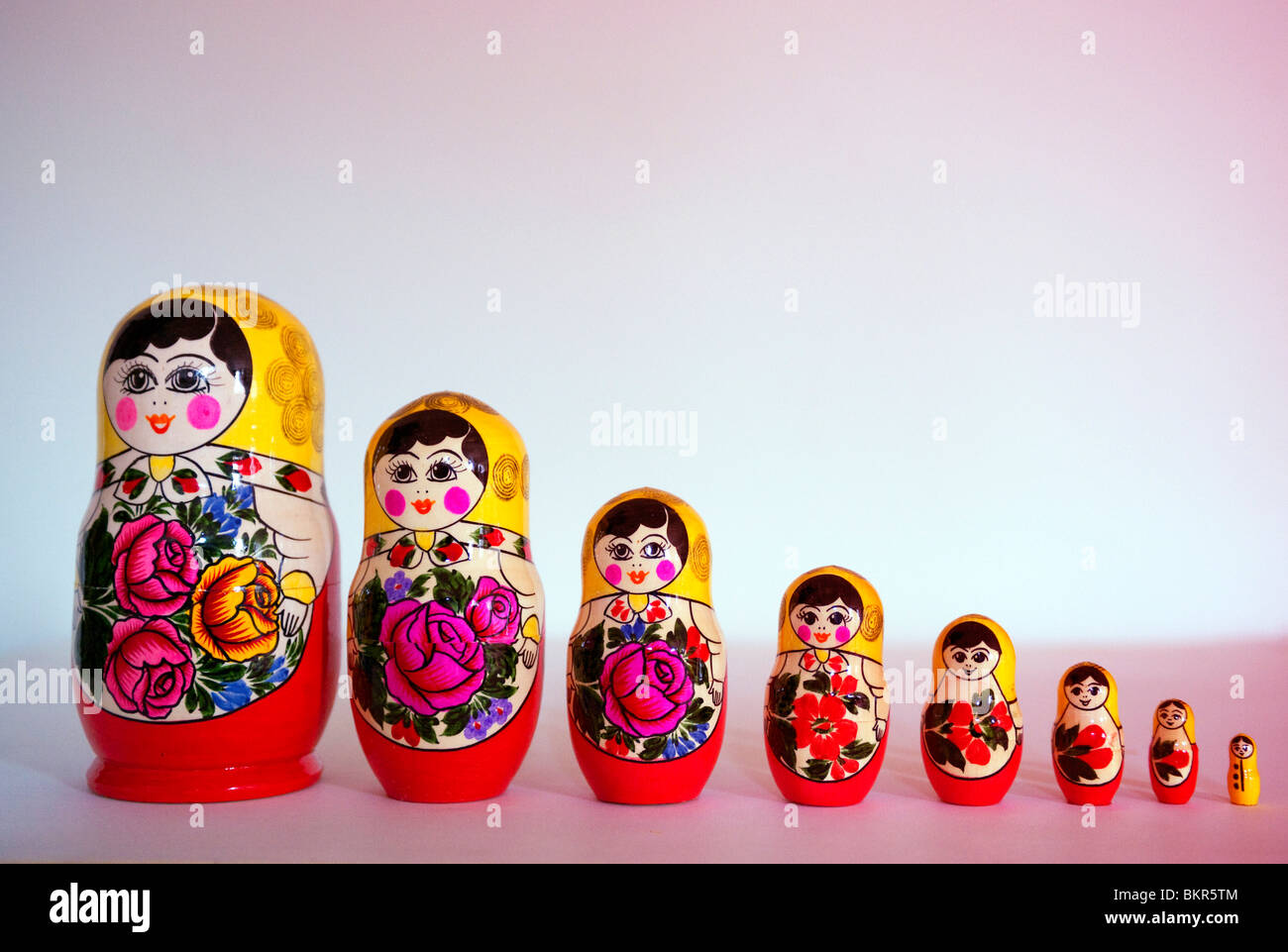 Russia. Russian dolls Stock Photo - Alamy