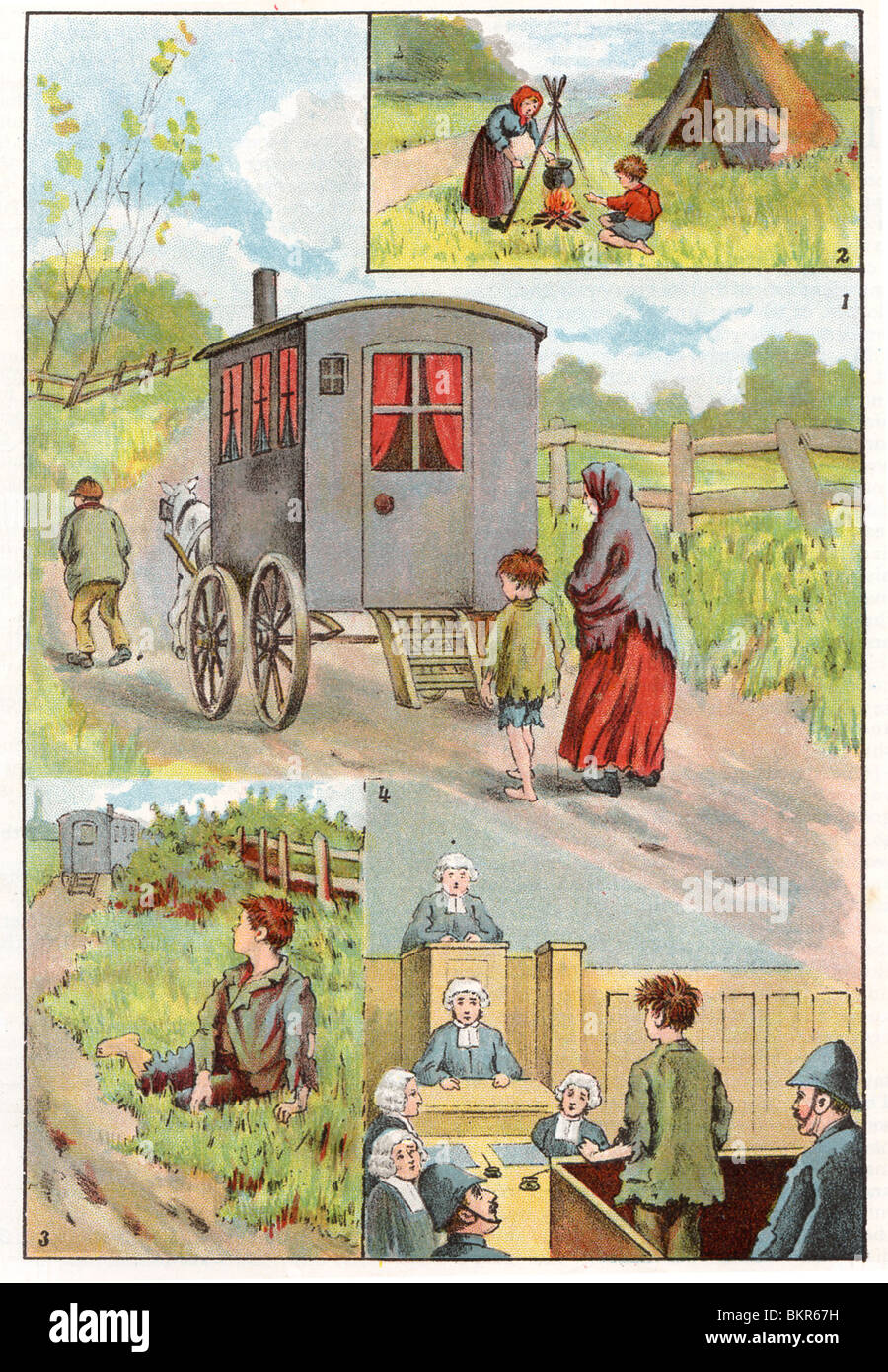 A Vagrant life Stock Photo - Alamy