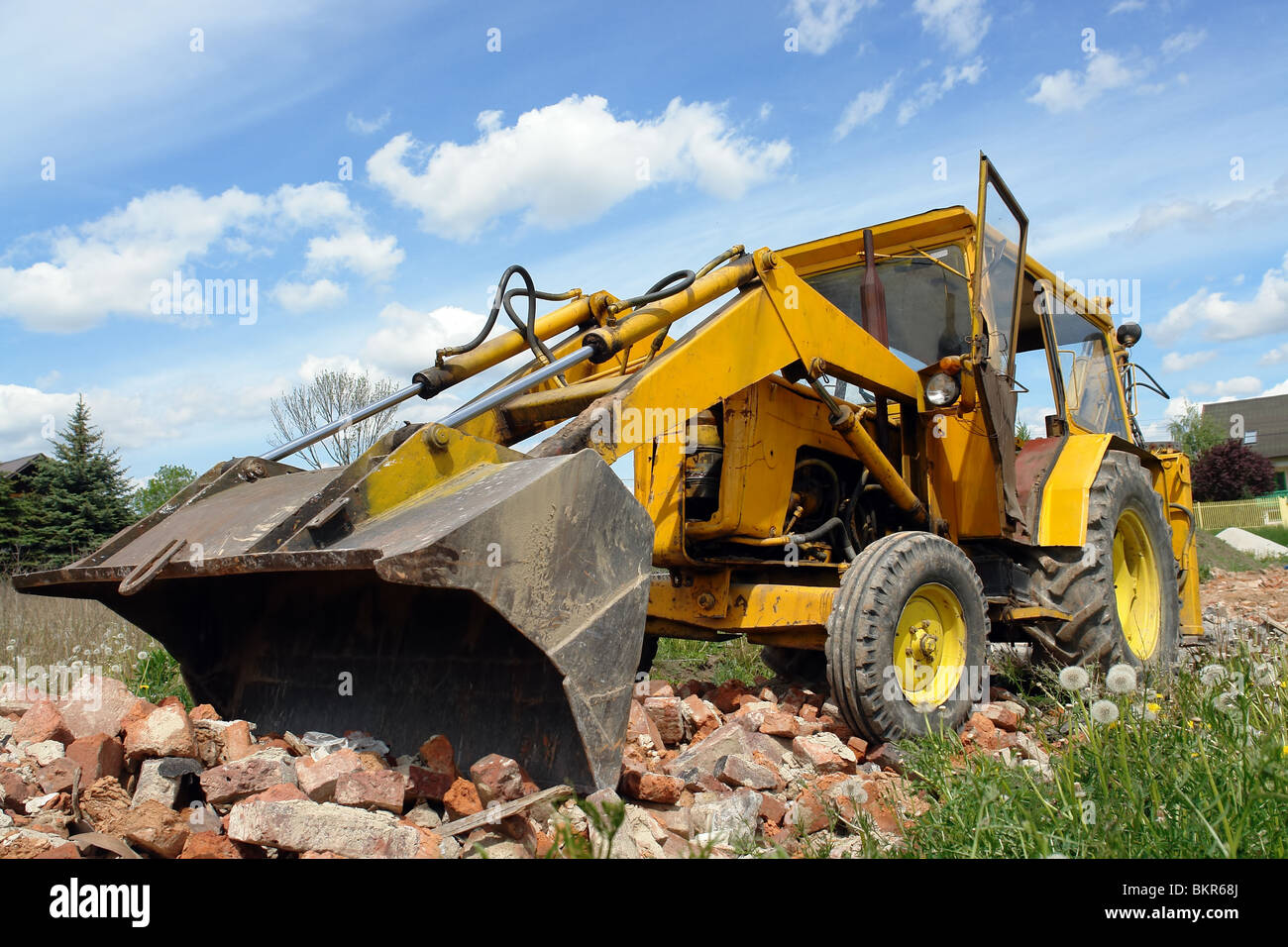 Backhoe loader hi-res stock photography and images - Alamy