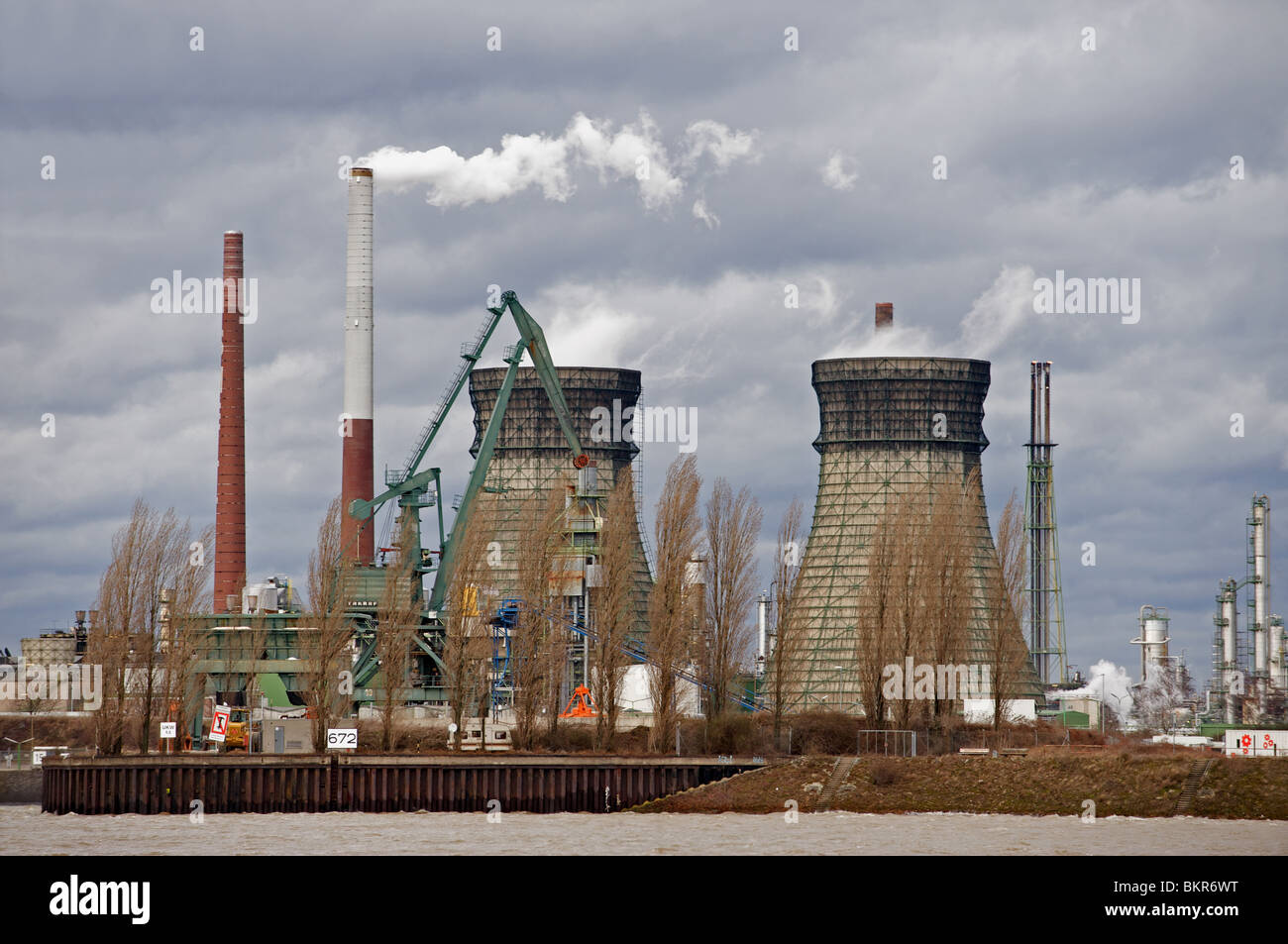 Oil refinery, Germany Stock Photo - Alamy