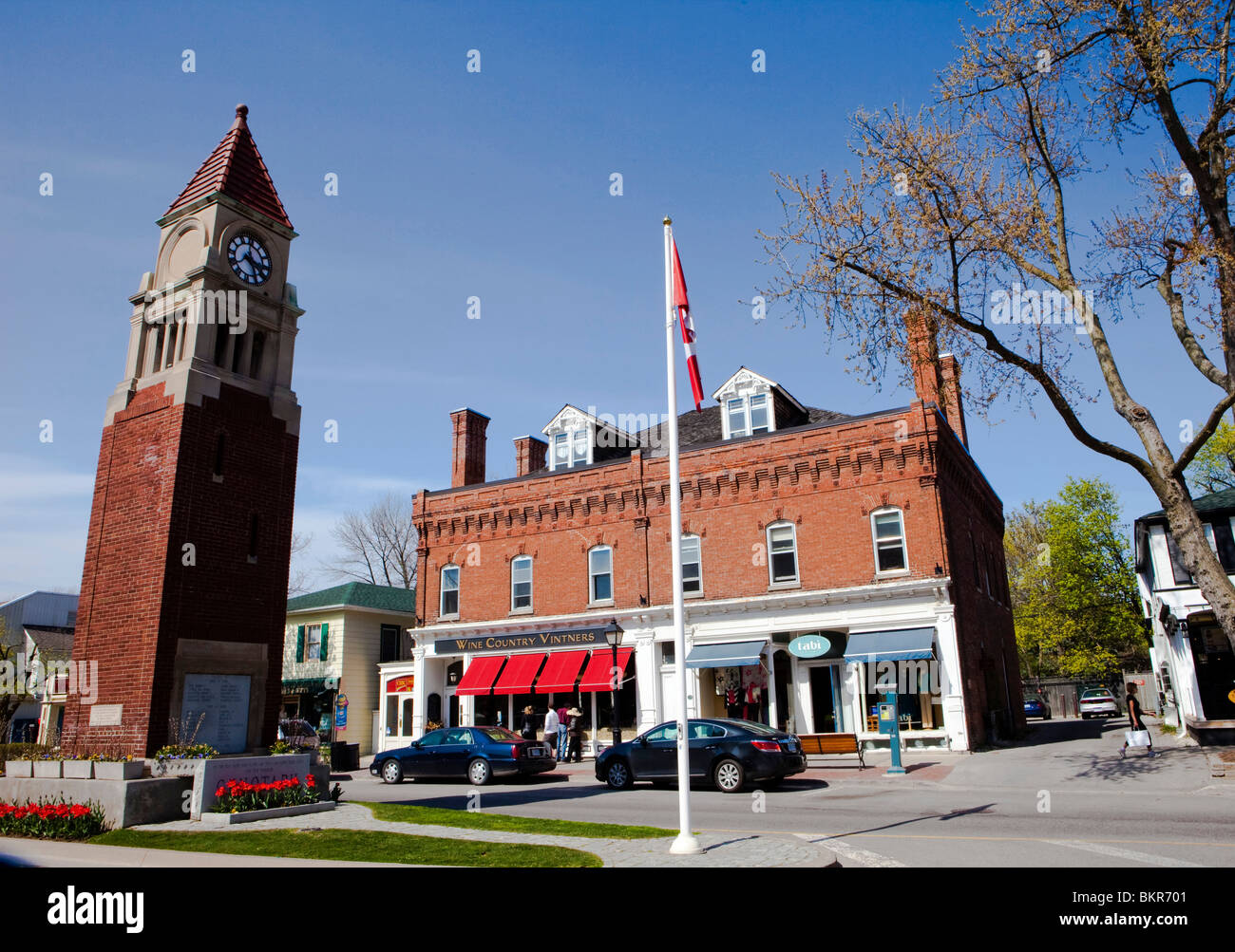 Niagara village hi-res stock photography and images - Alamy