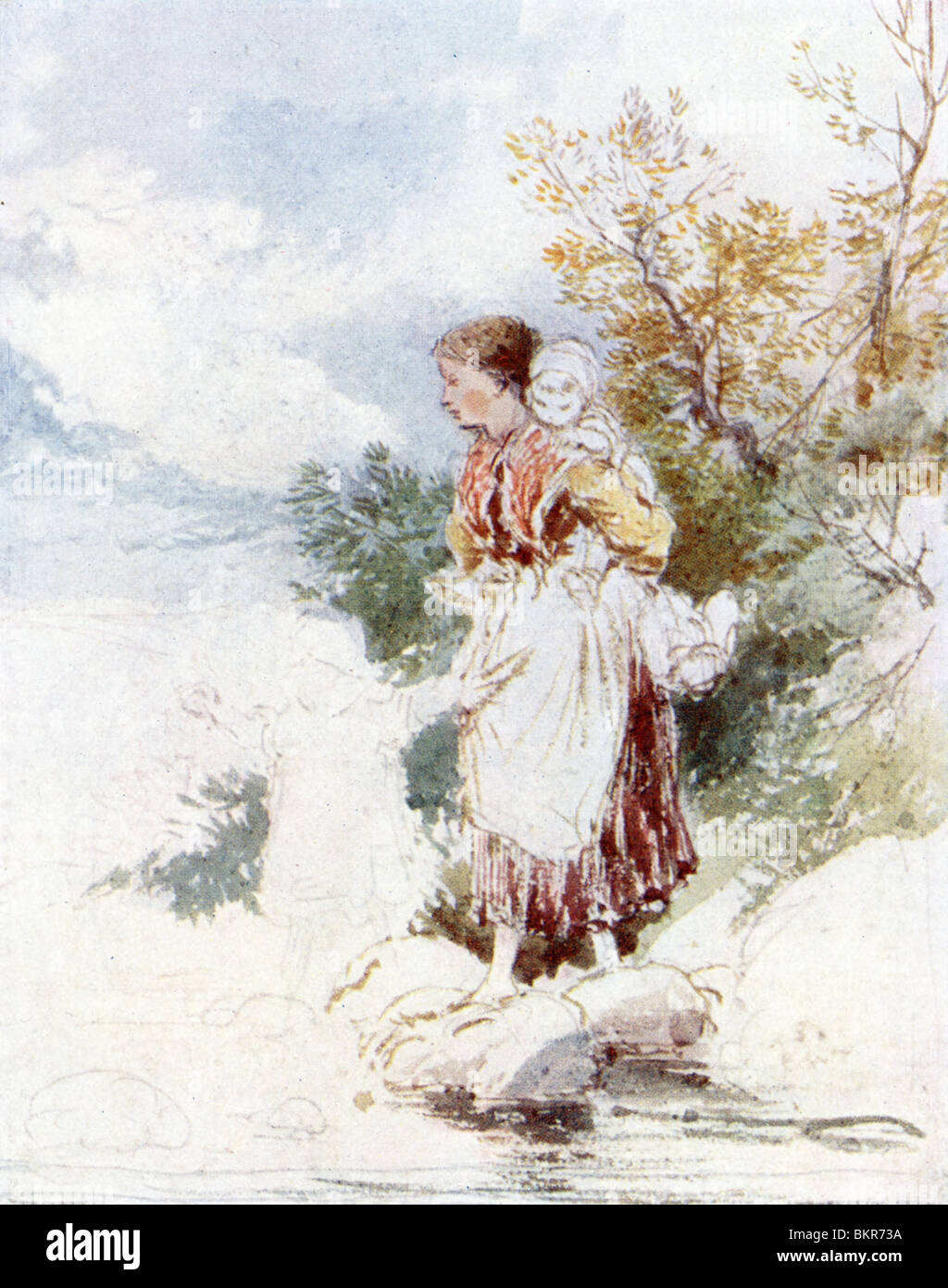 Stepping-Stones (Unfinished work Stock Photo - Alamy