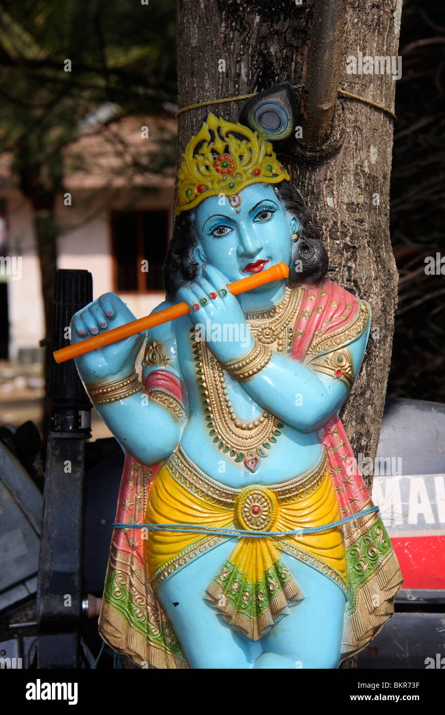 lord krishna idol Stock Photo - Alamy
