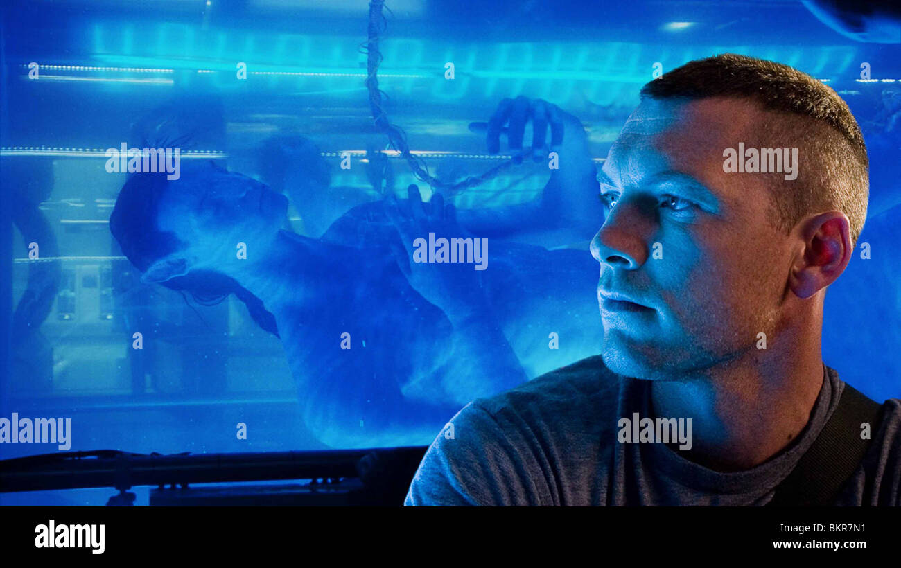 AVATAR (2009) SAM WORTHINGTON JAMES CAMERON (DIR) 003 Stock Photo - Alamy