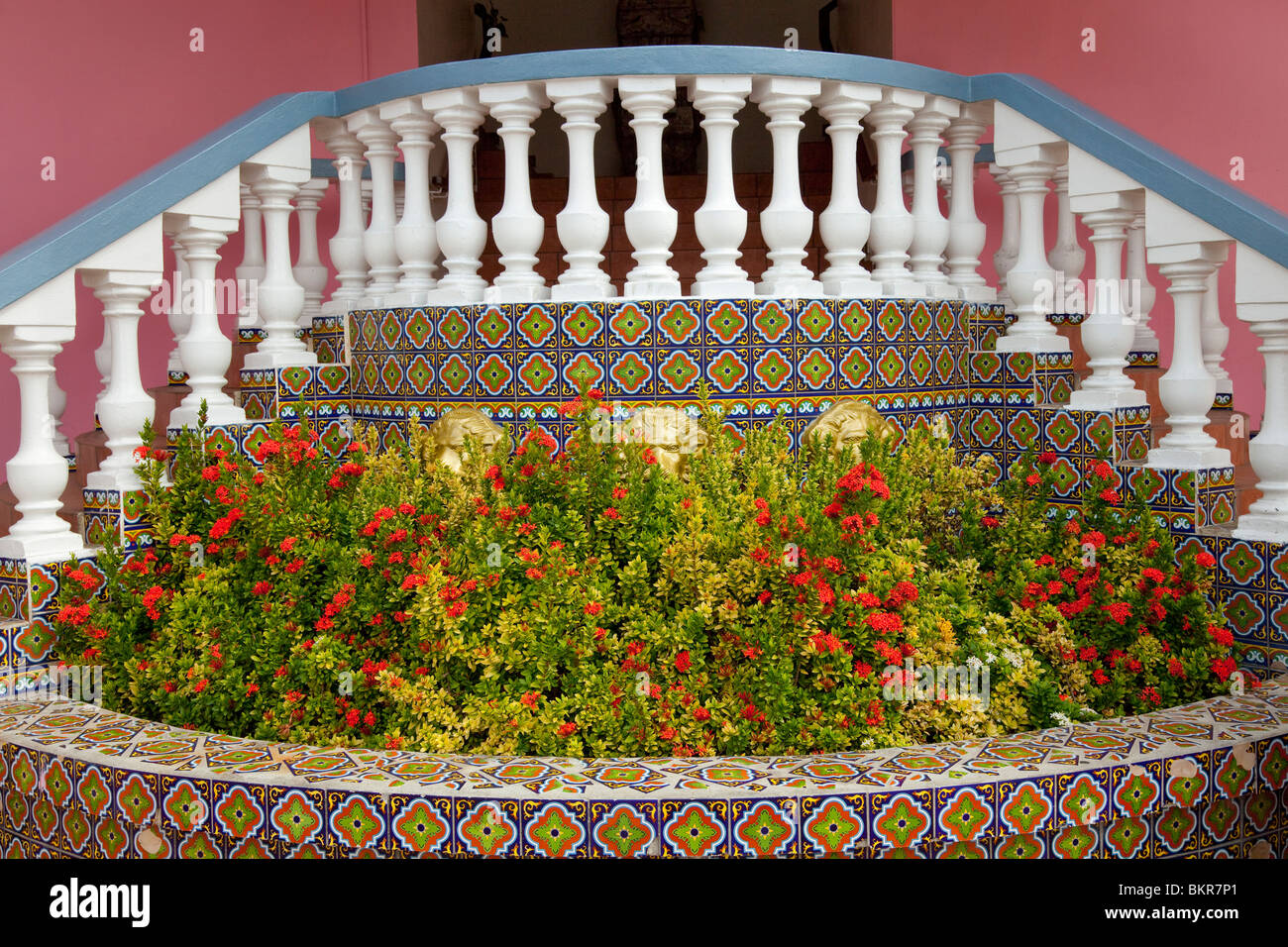 Dutch architecture in Aruba, Netherland Antilles Stock Photo - Alamy