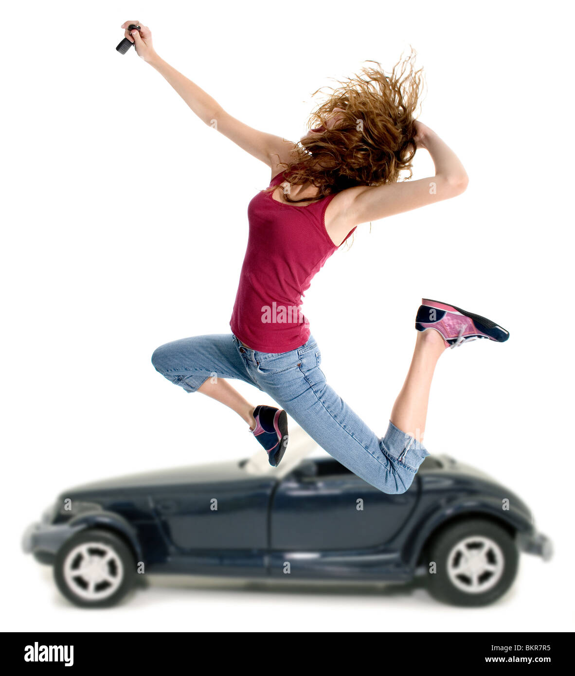 Jumping Girl