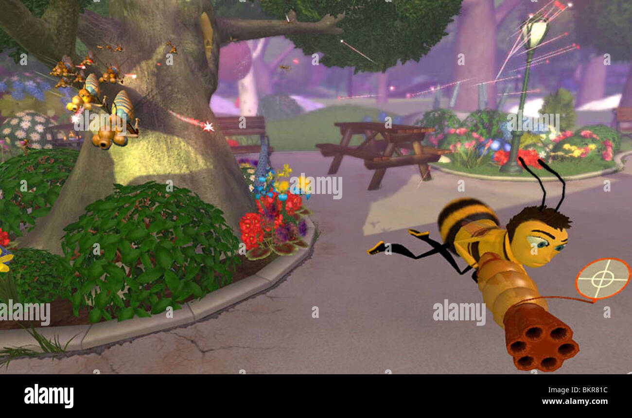 BEE MOVIE (2007) IMAGES FROM THE 'BEE MOVIE GAME' 001 Stock Photo - Alamy