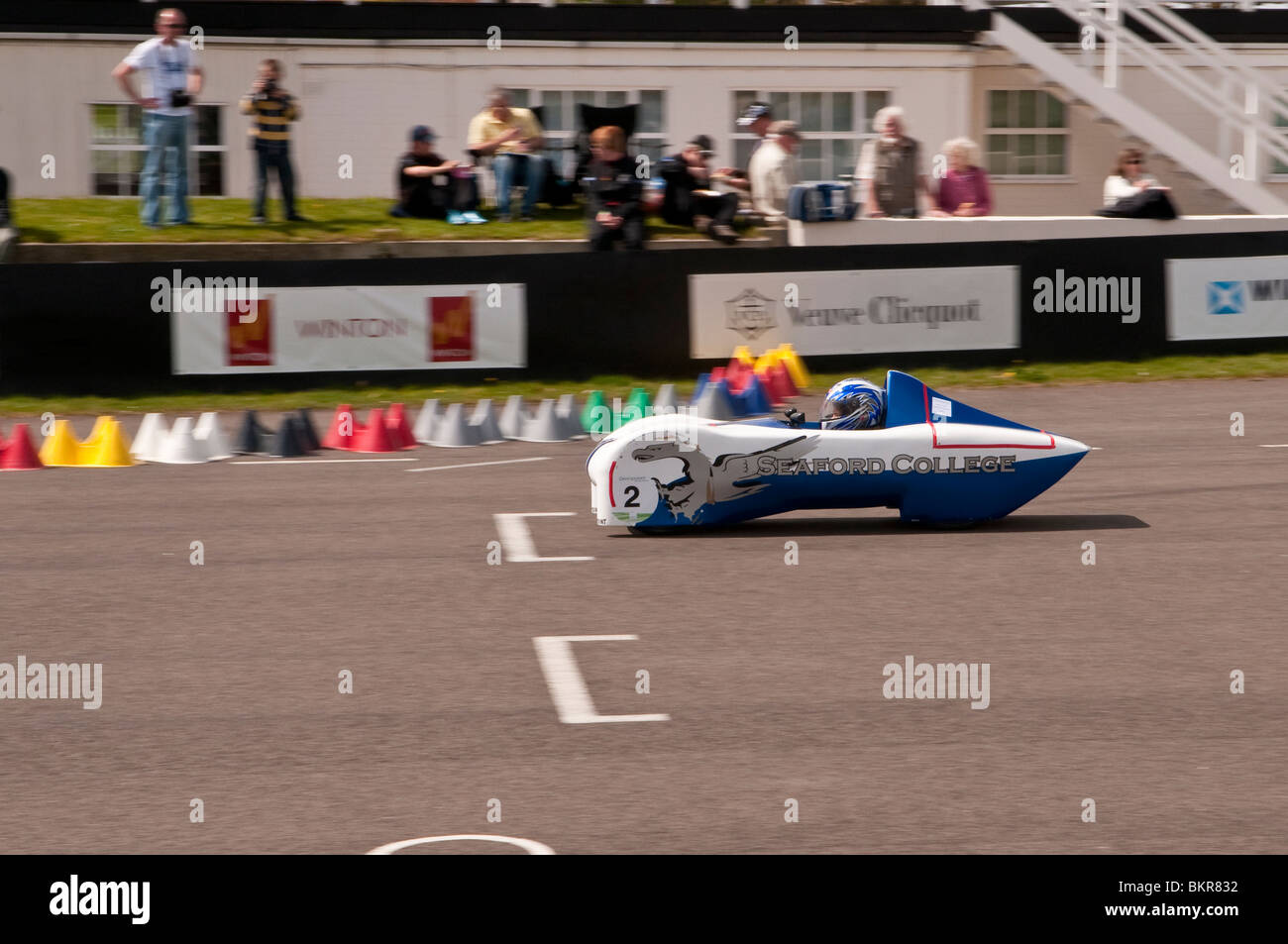 Electric Car Racing in the Greenpower Championship at Goodwood Sussex ...