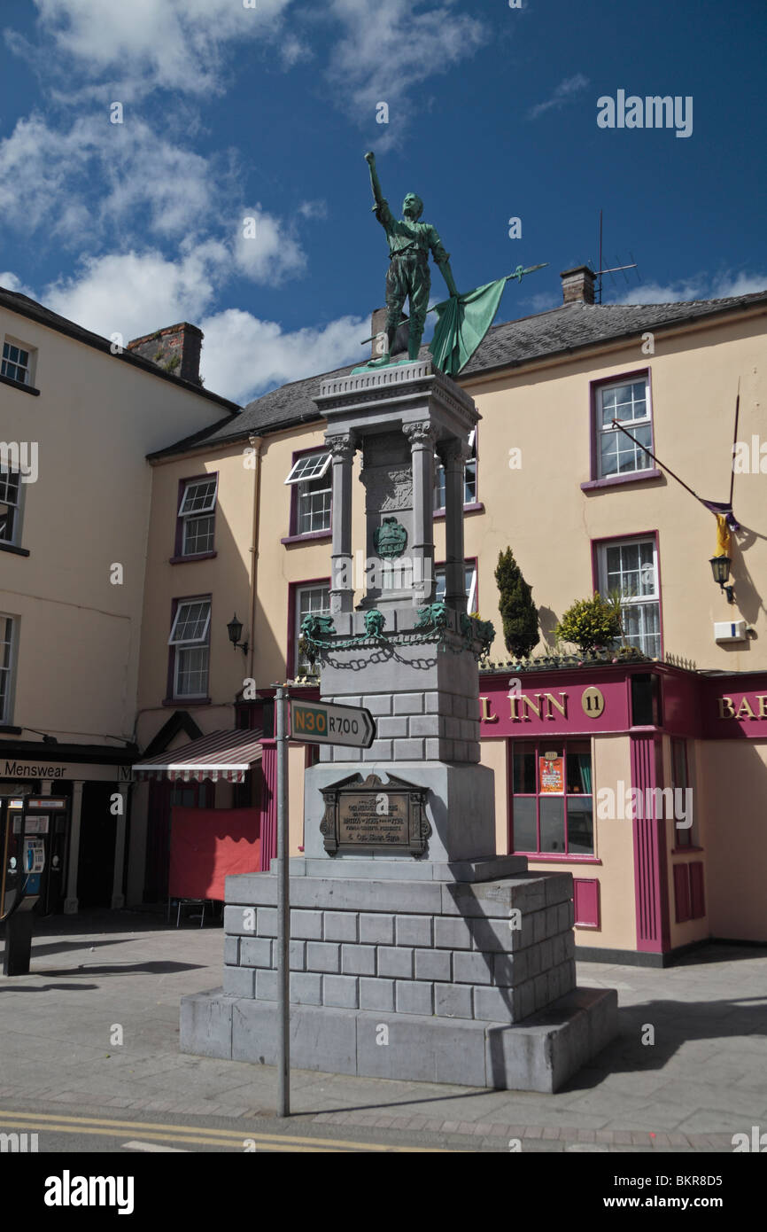 The Battle of New Ross memorial in New Ross, Co Wexford, Ireland Stock ...