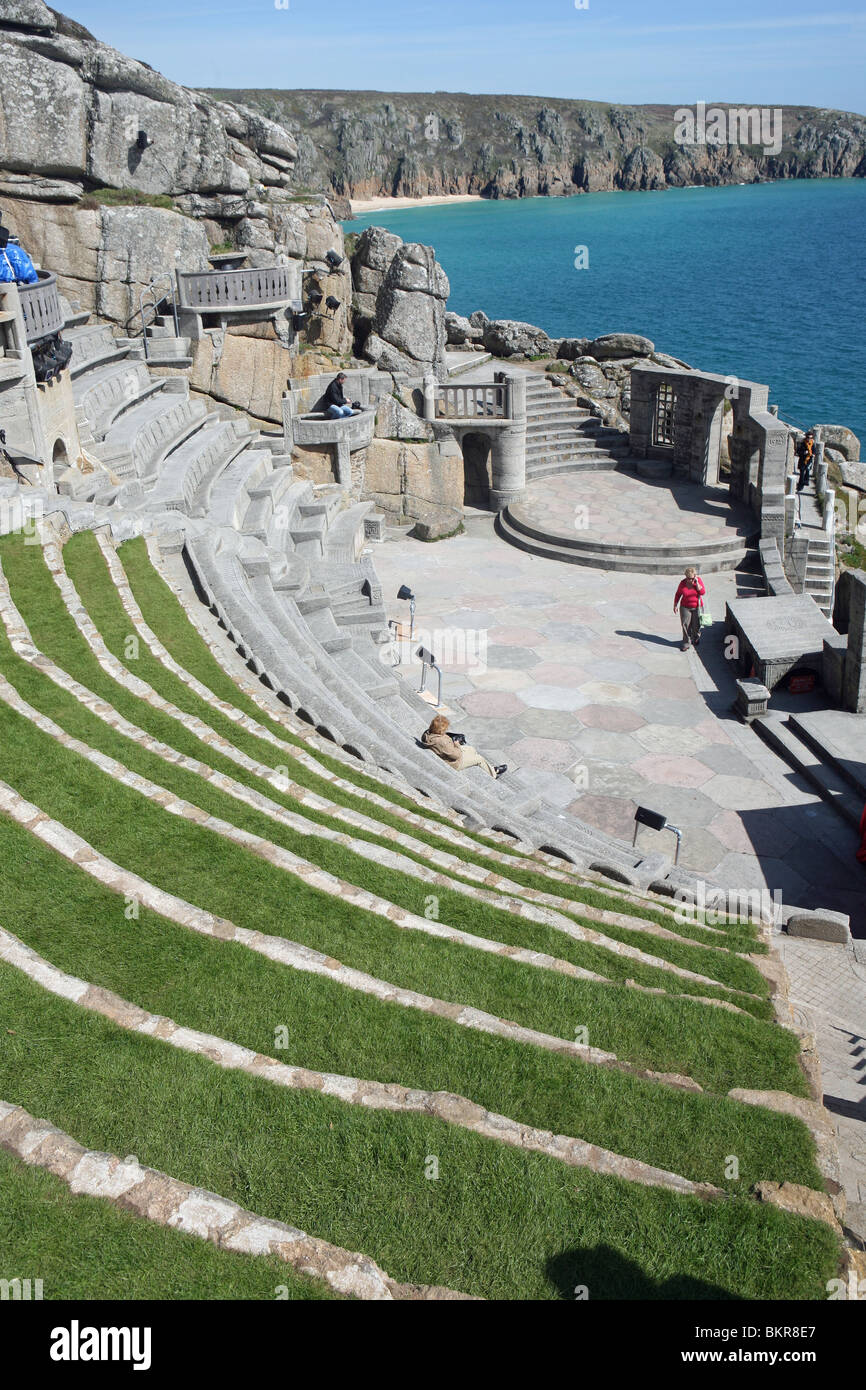 The Minack theatre Lizard Cornwall England UK Stock Photo - Alamy