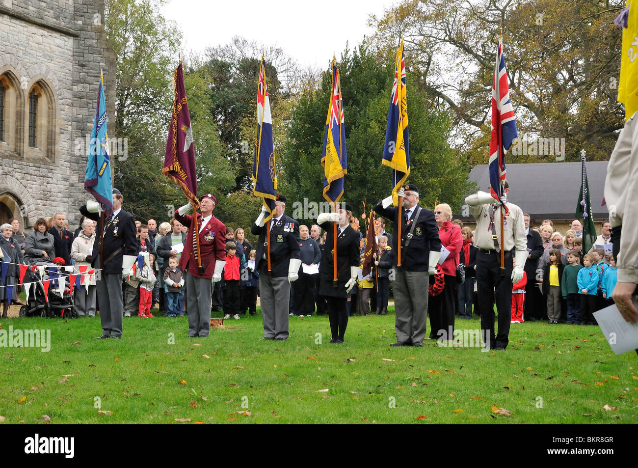 Remembrance Day Parade in Netley Hampshire England UK Stock Photo - Alamy