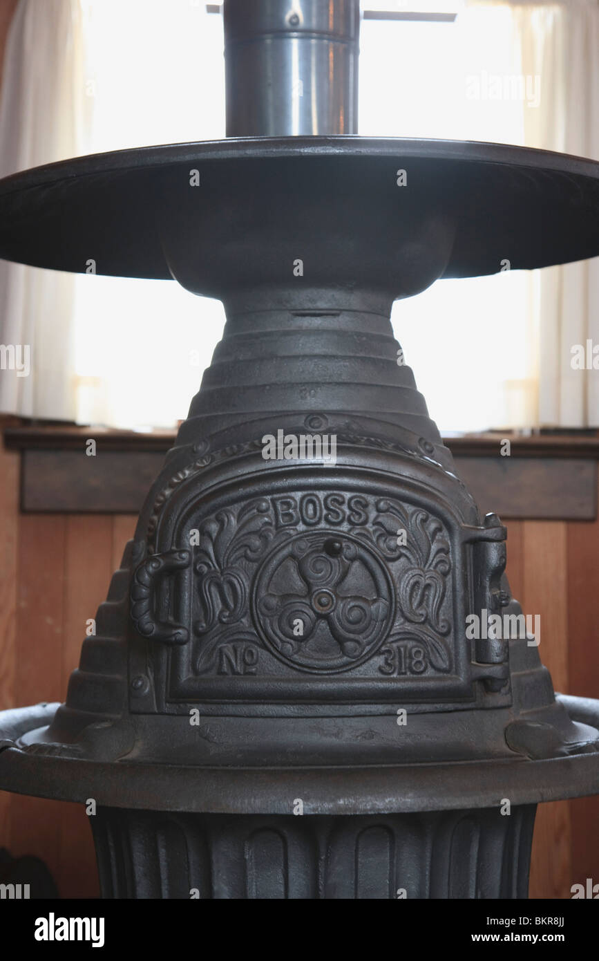 Homemade Pot Belly Stove