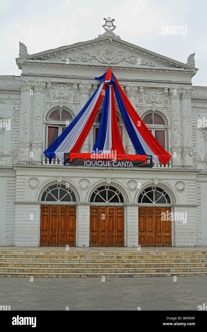 Teatro Municipal, theatre in the city of Iquique, northern Chile ...