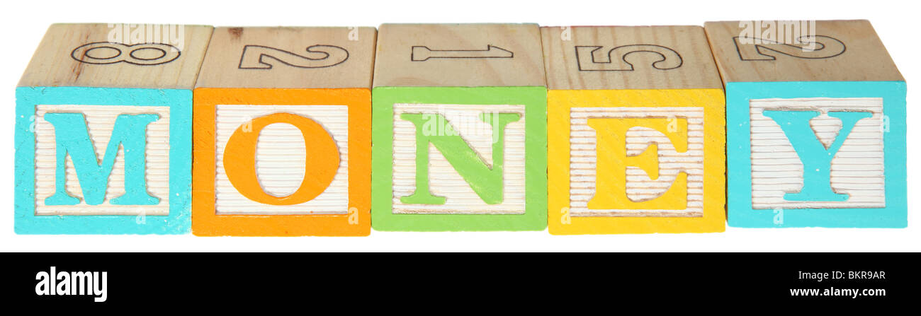 Money alphabet hi-res stock photography and images - Alamy