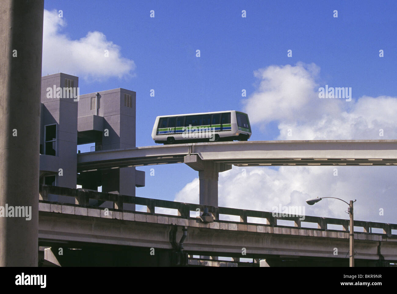 Metromover people mover miami downtown hi-res stock photography and ...