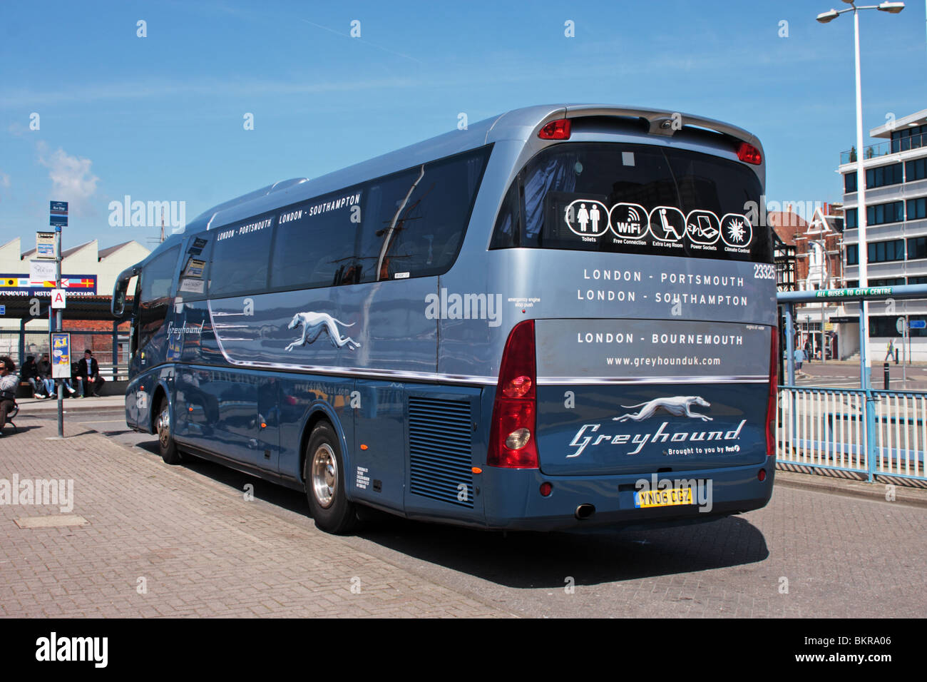 Greyhound bus hi-res stock photography and images - Alamy