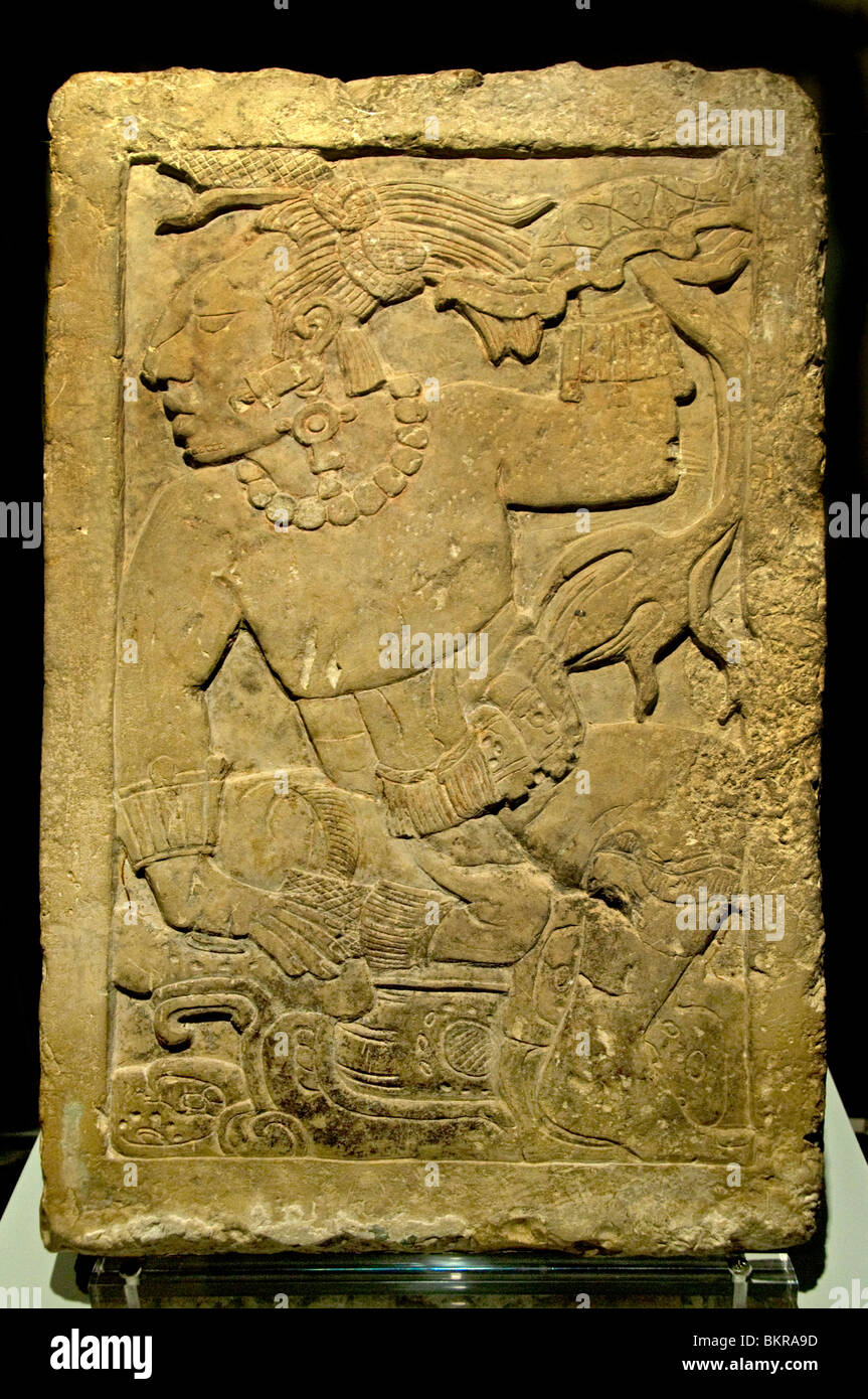 Maya stone 600 900 ad palenque mexico hi-res stock photography and ...