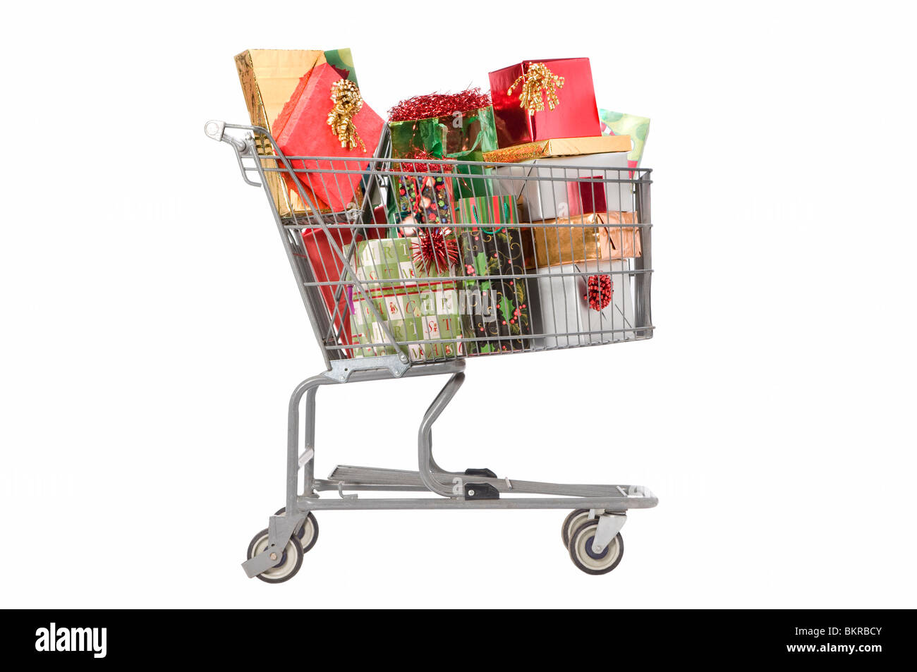 Christmas trolley hi-res stock photography and images - Alamy