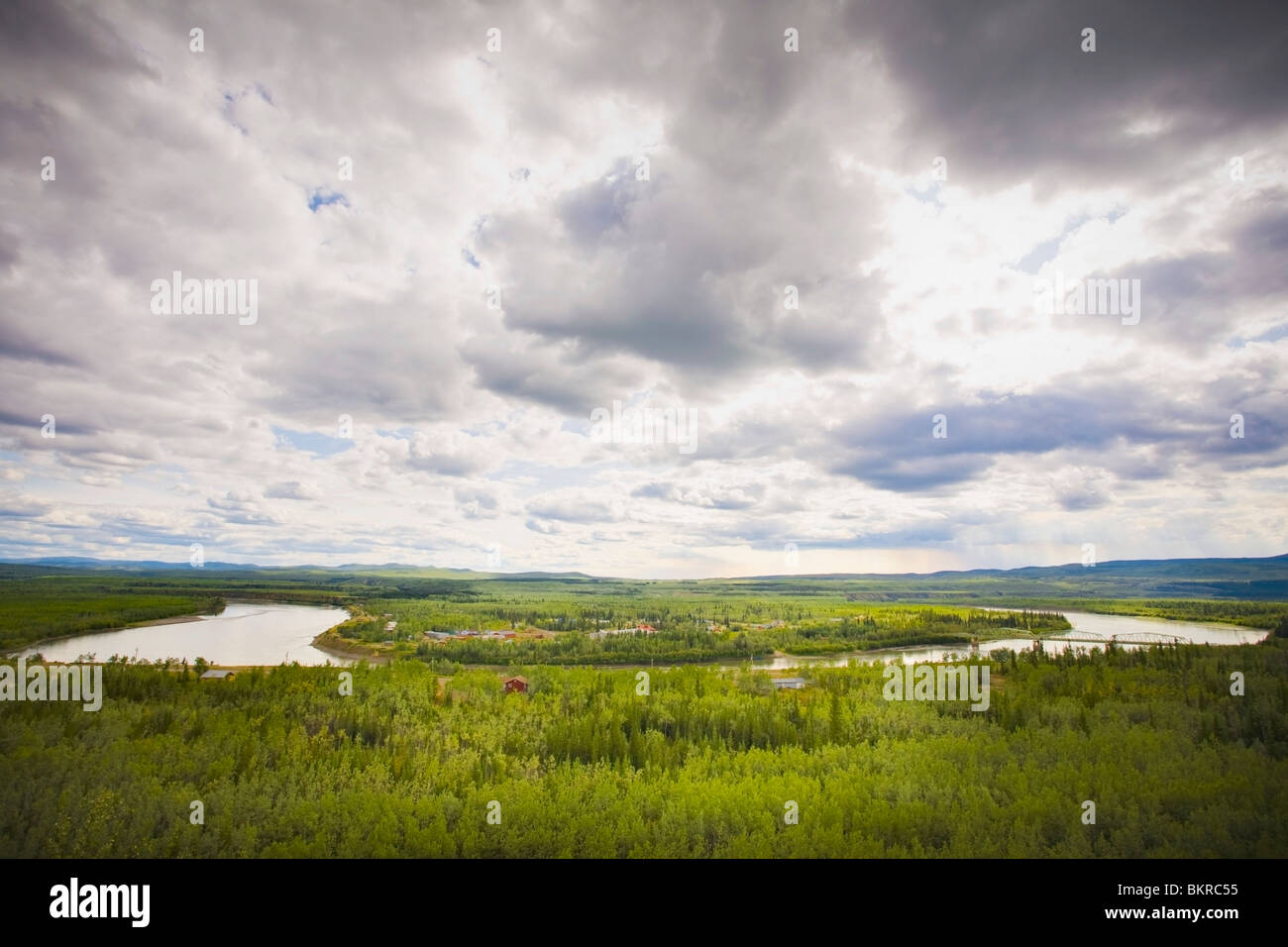 Yukon Territory, Canada; Pelly River At Pelly Crossing Stock Photo - Alamy